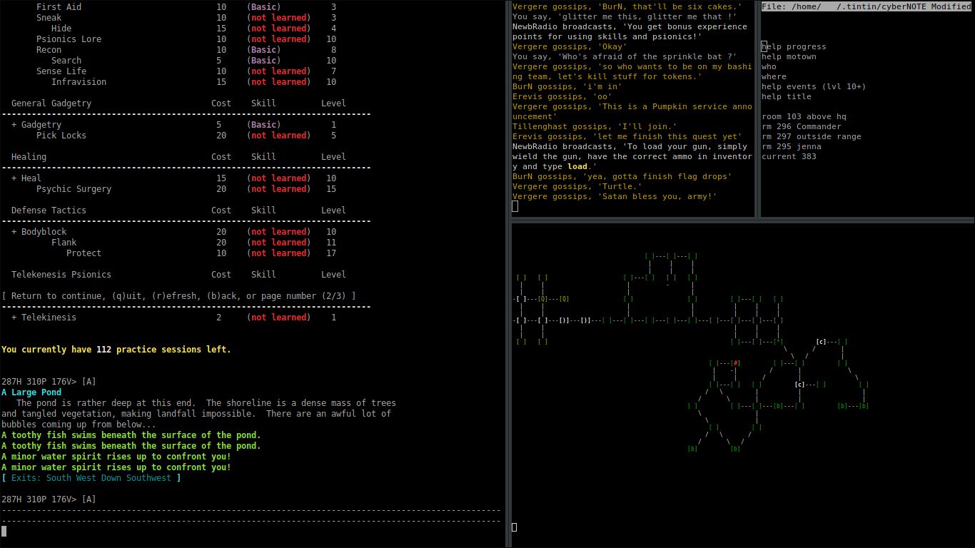 A mapper that works with every single Mud / Mush | Scrolller