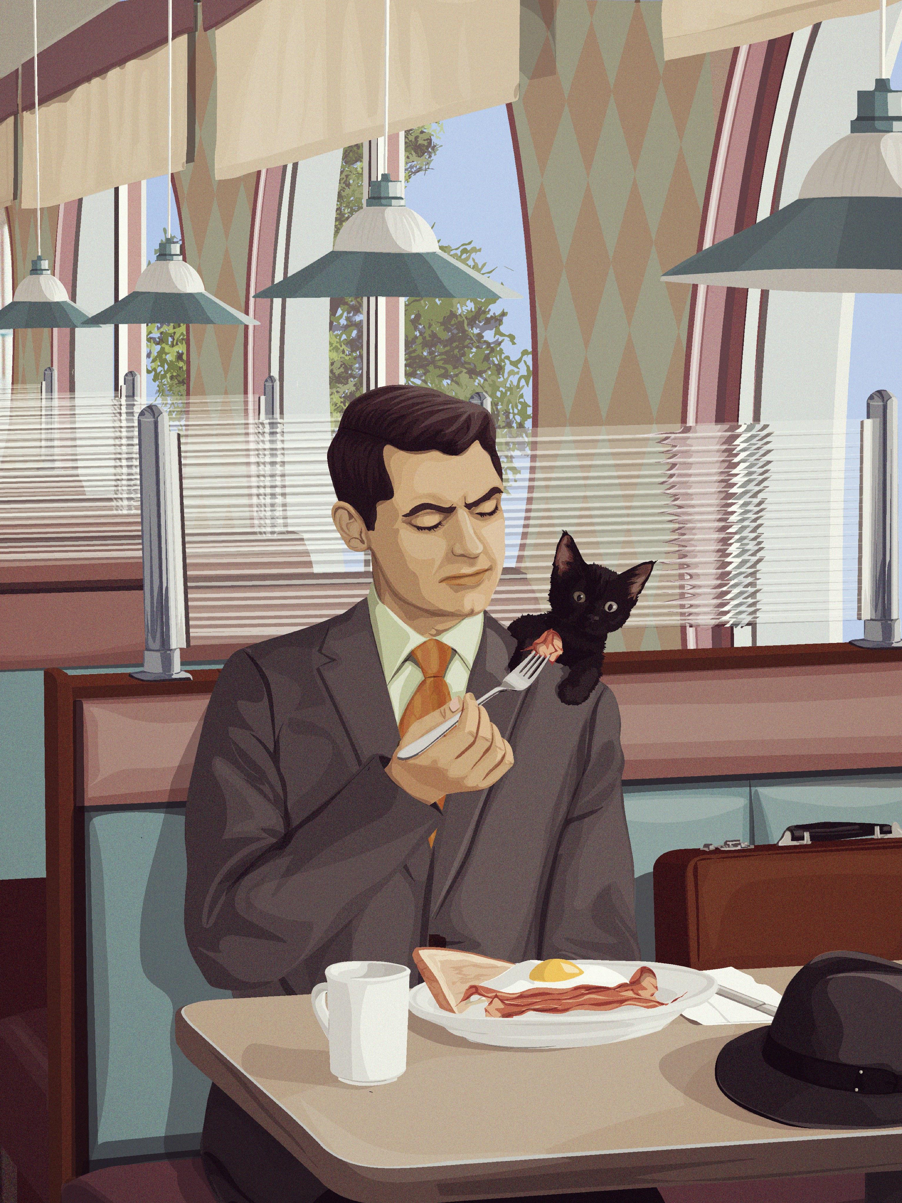 A Most Peculiar Man, Me, Adobe Illustrator 2020 | Scrolller