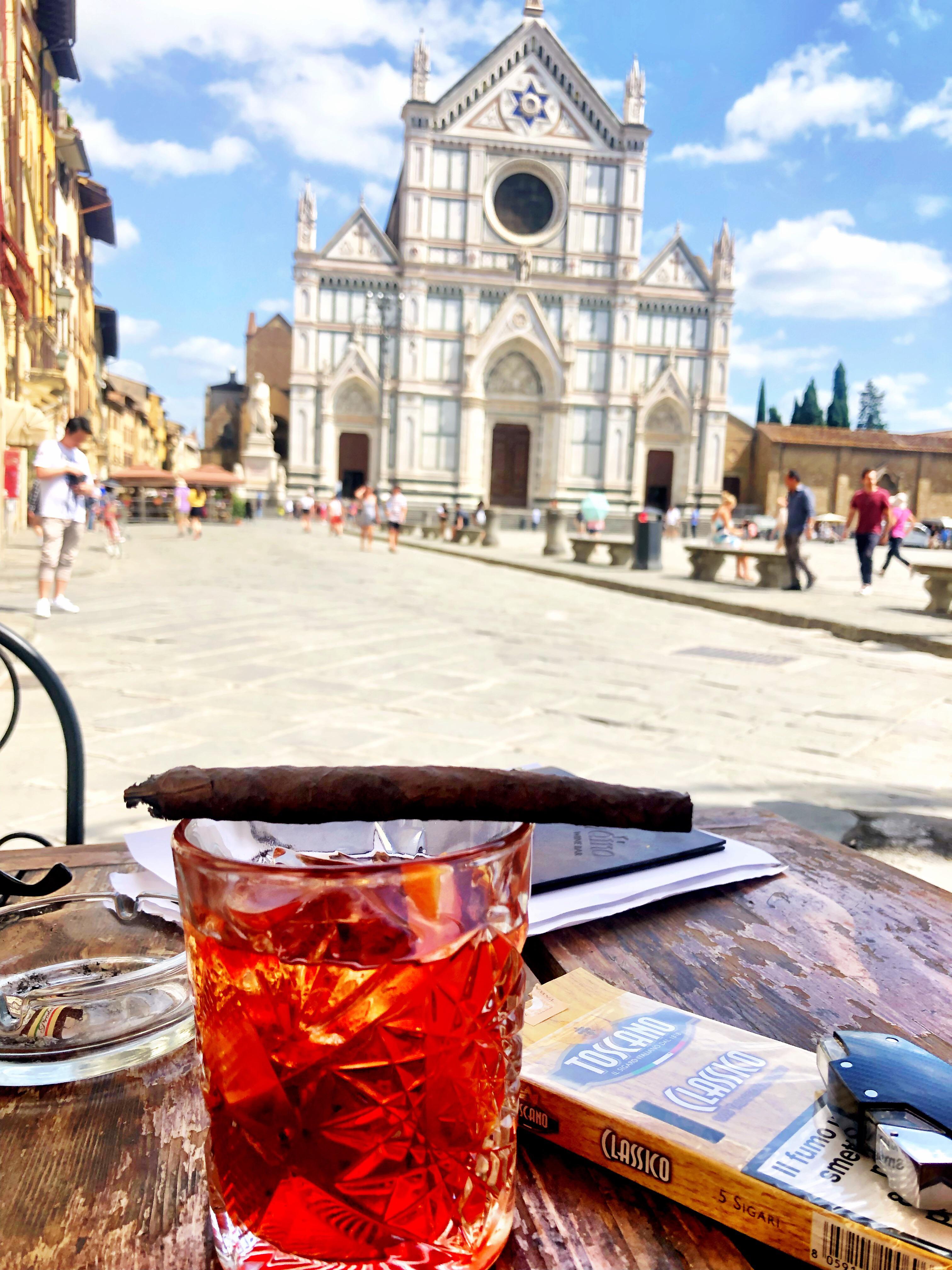 A Negroni in Florence. | Scrolller