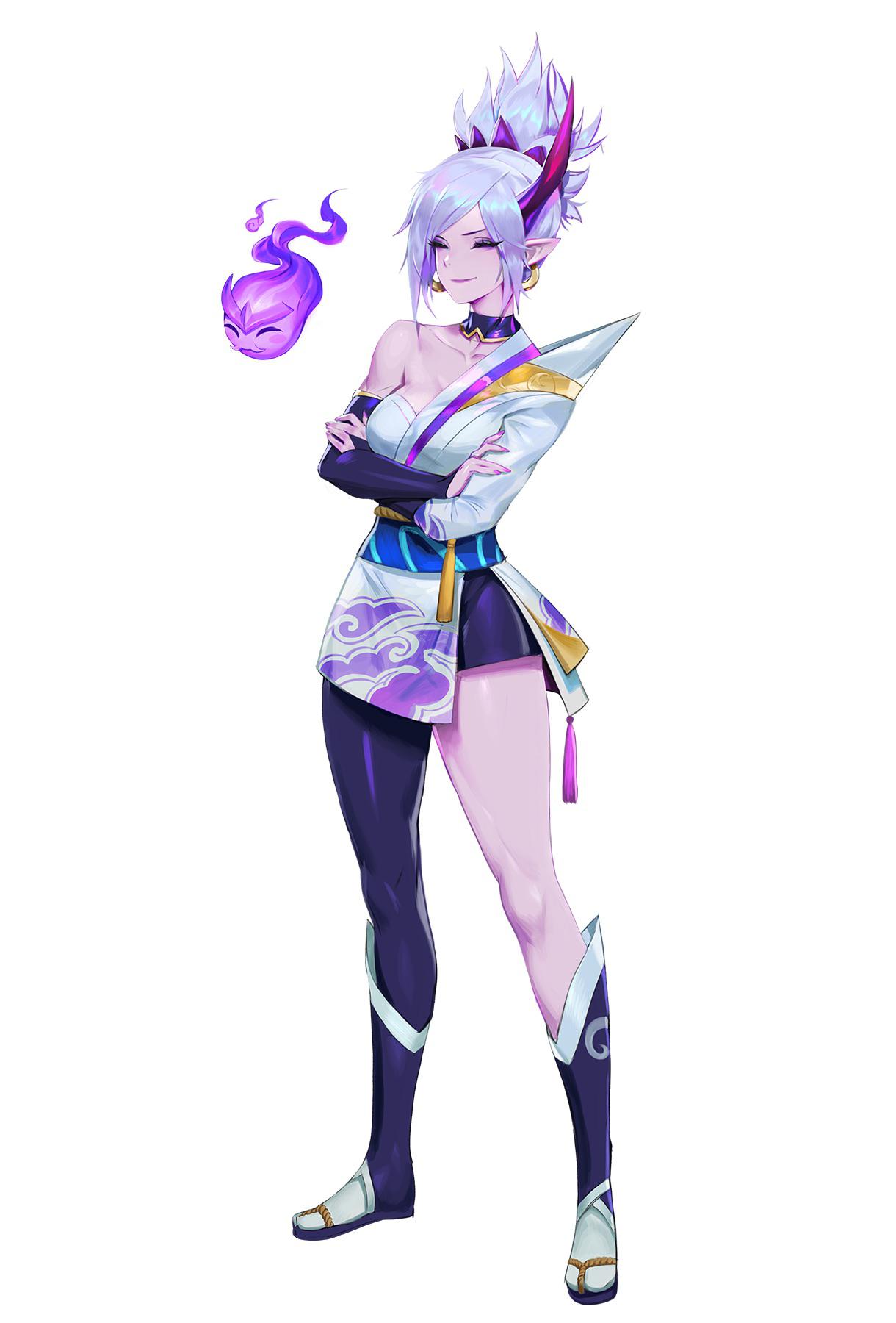 A nice photo of smiling Spirit Blossom Riven | Scrolller