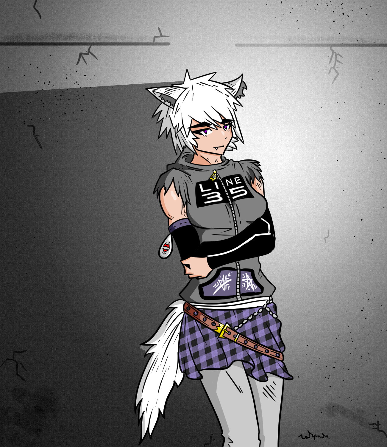 A Punk Rock Wolf Girl | Scrolller