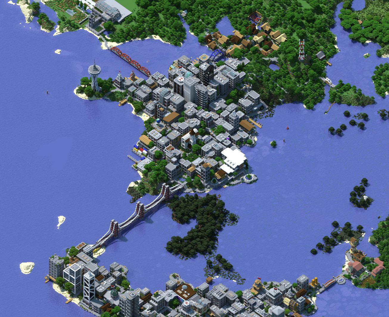 A render of my city, Marcy (Download available) | Scrolller