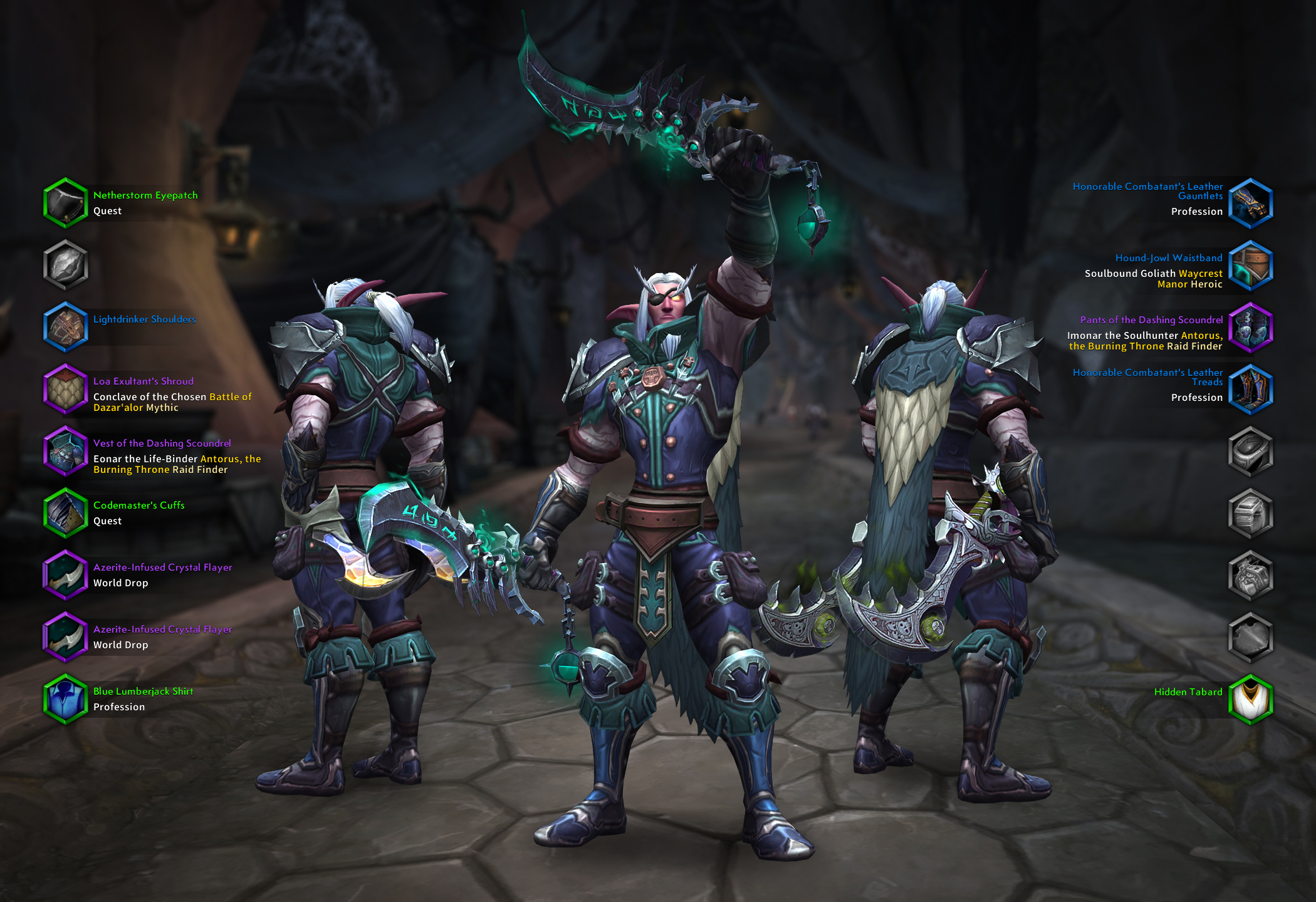 A Rogue Transmog | Scrolller