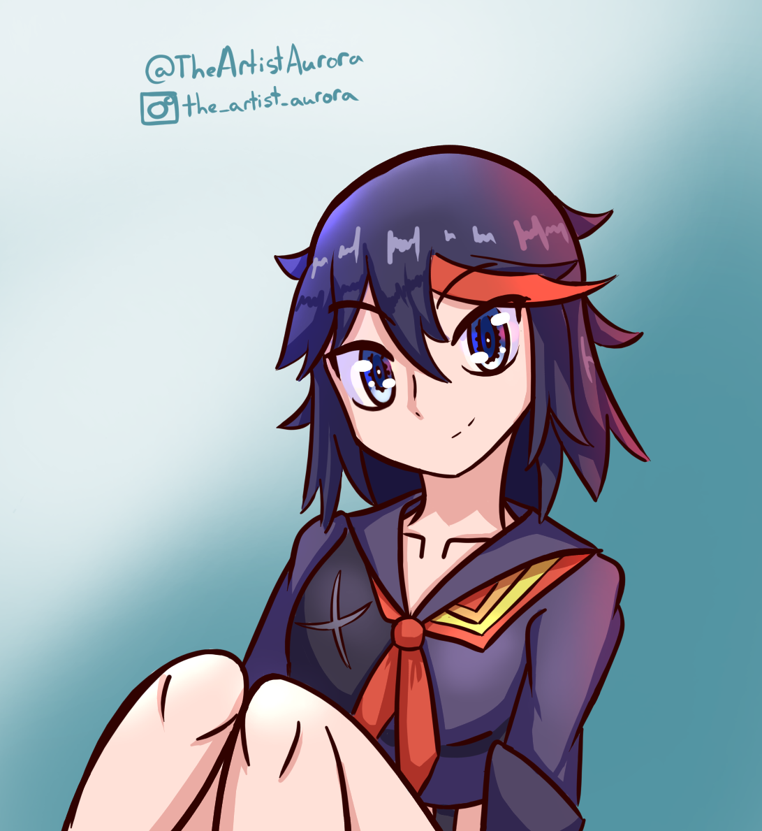 A Ryuko Drawing I Made Scrolller