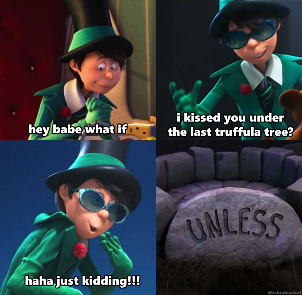 A satirical piece made by a tumblr user who recently watched The Lorax ...