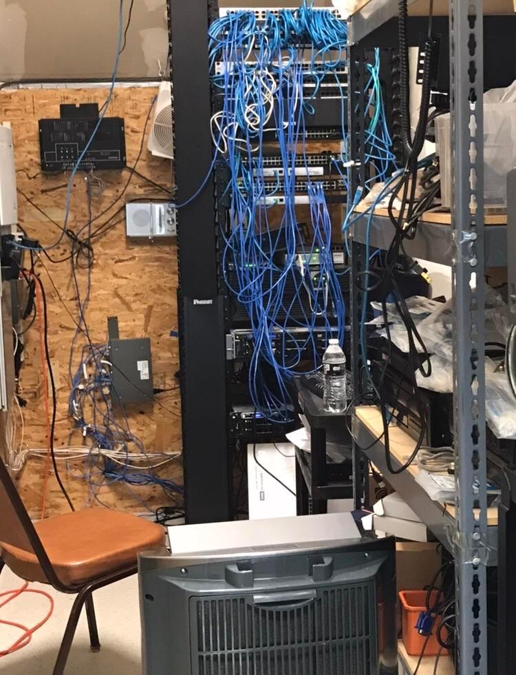 A school’s server room | Scrolller