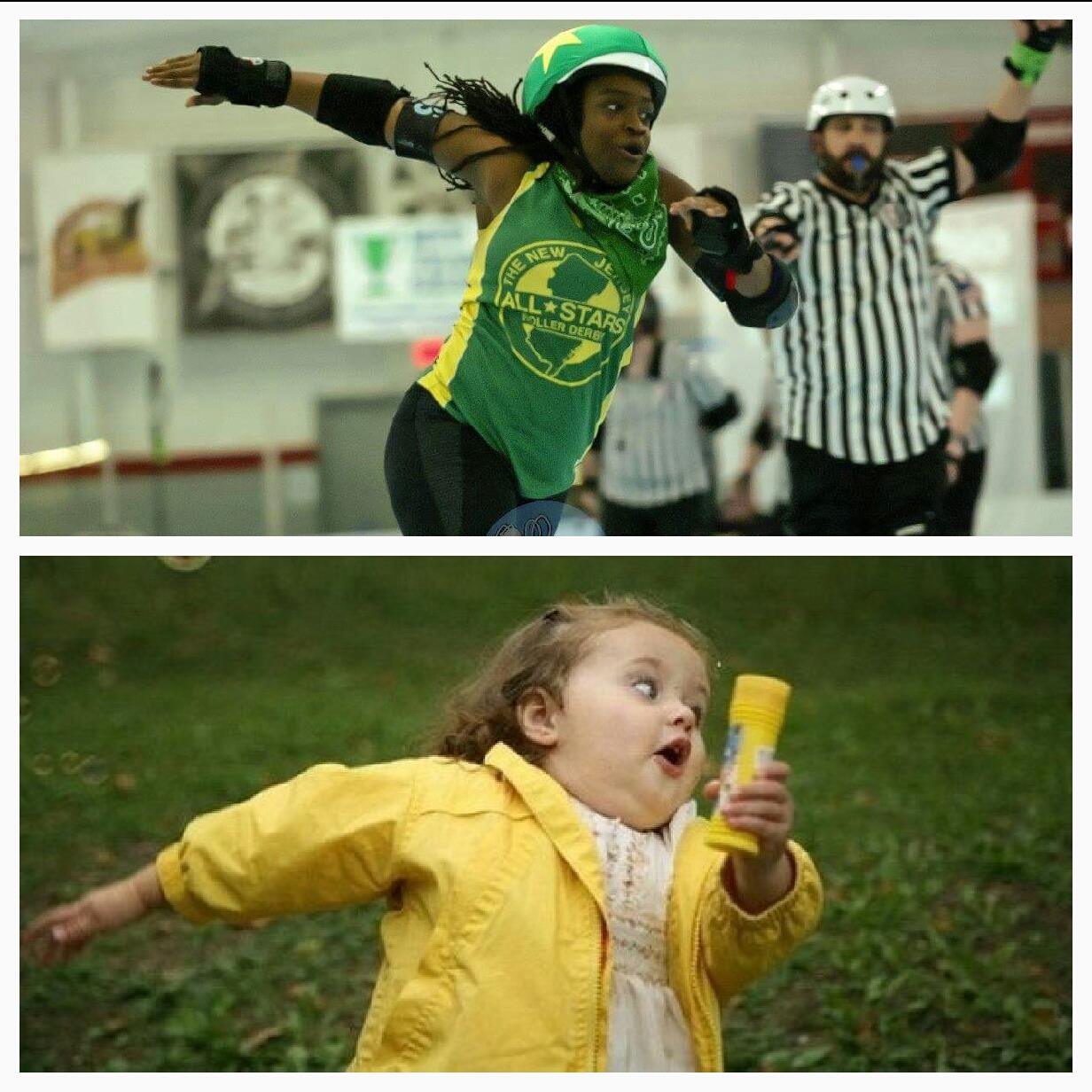 A side by side comparison brought to you by the NJ All Stars. | Scrolller