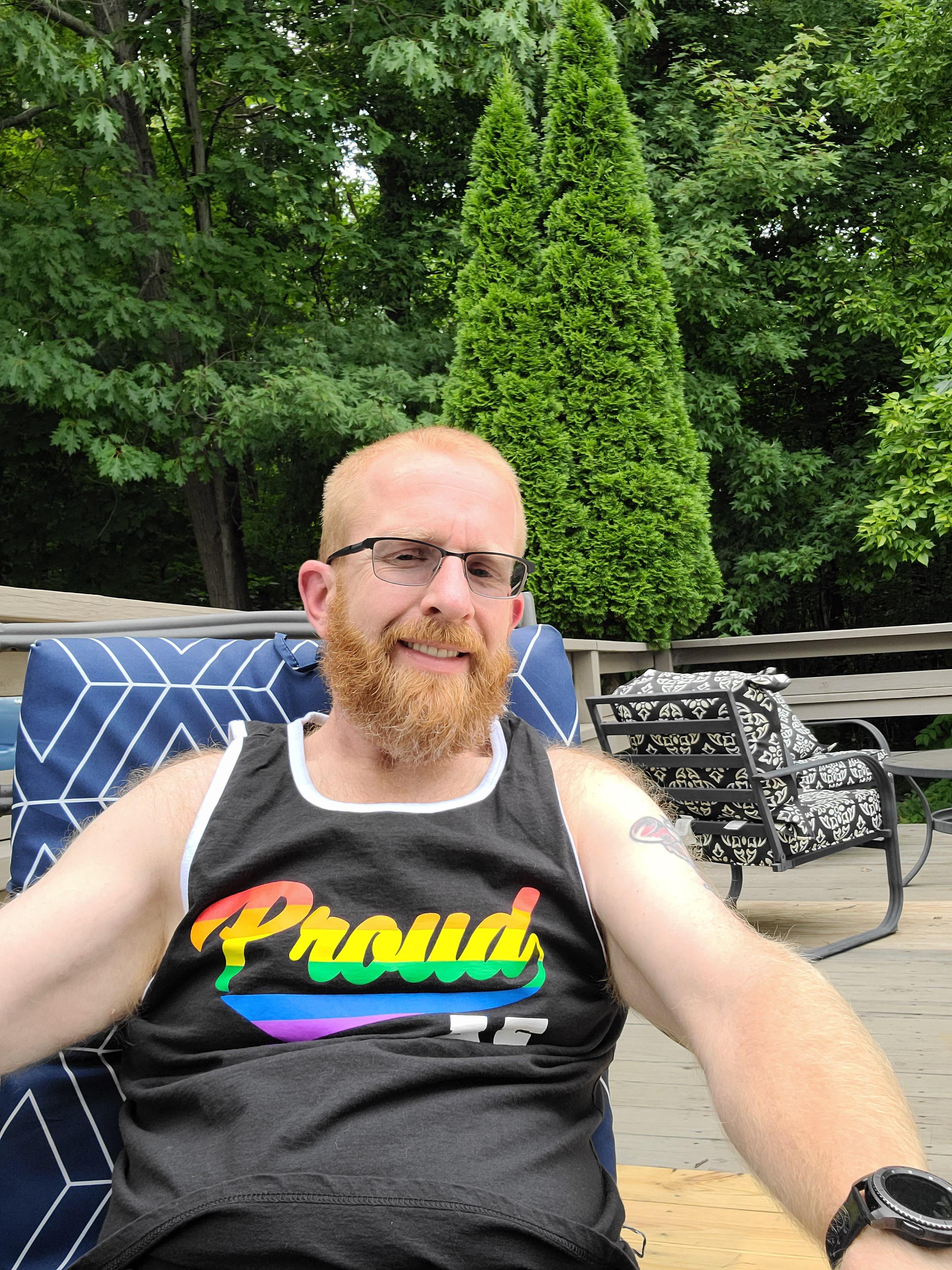 A simple selfie while camping | Scrolller