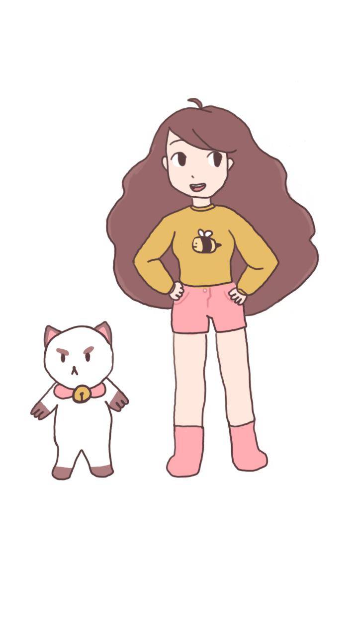 A (slightly) better drawing of Bee and Puppycat | Scrolller