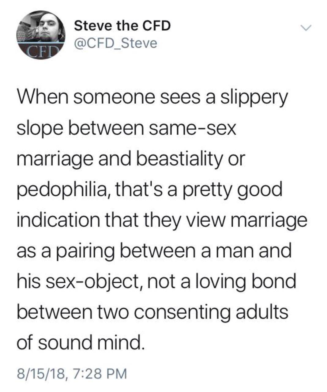 A slippery slope, huh? | Scrolller