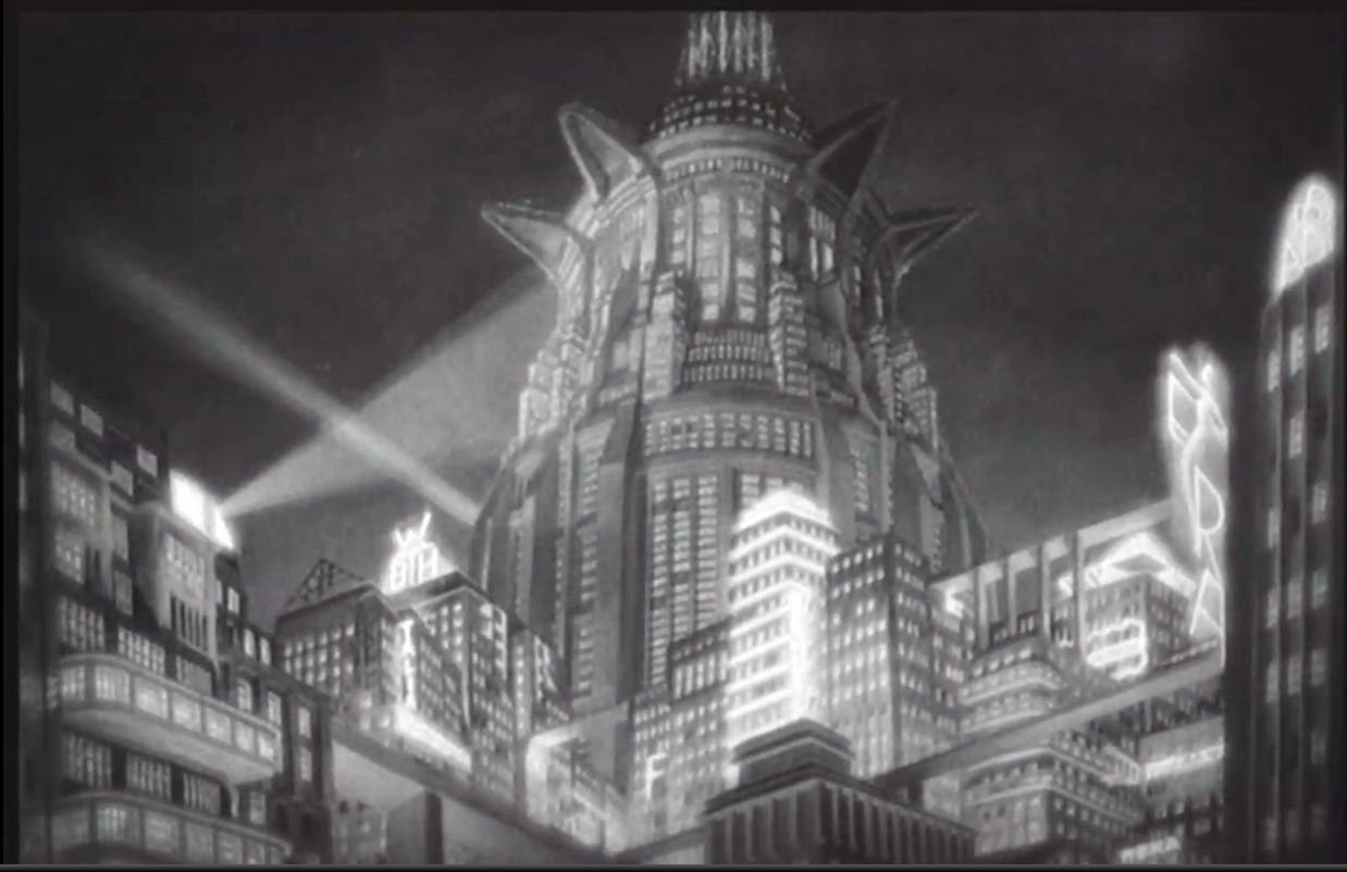 A still from Fritz Lang's Metropolis (1927). | Scrolller