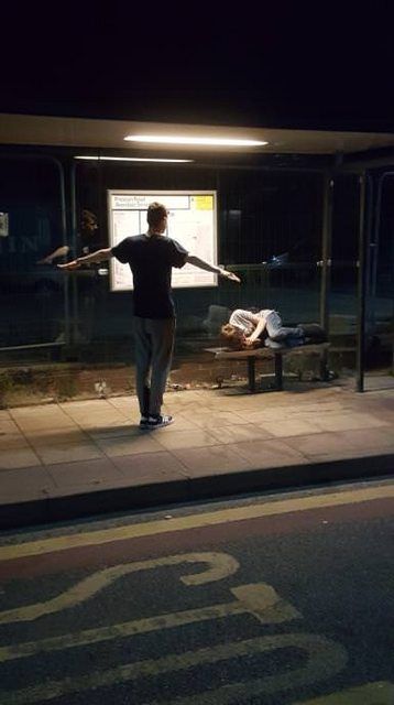 A strange scene... | Scrolller