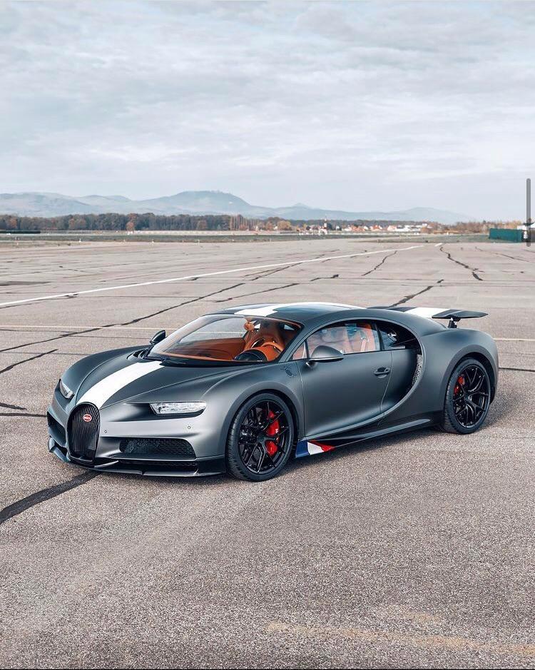 A striking Chiron Sport, taken from Bugatti’s Instagram page | Scrolller