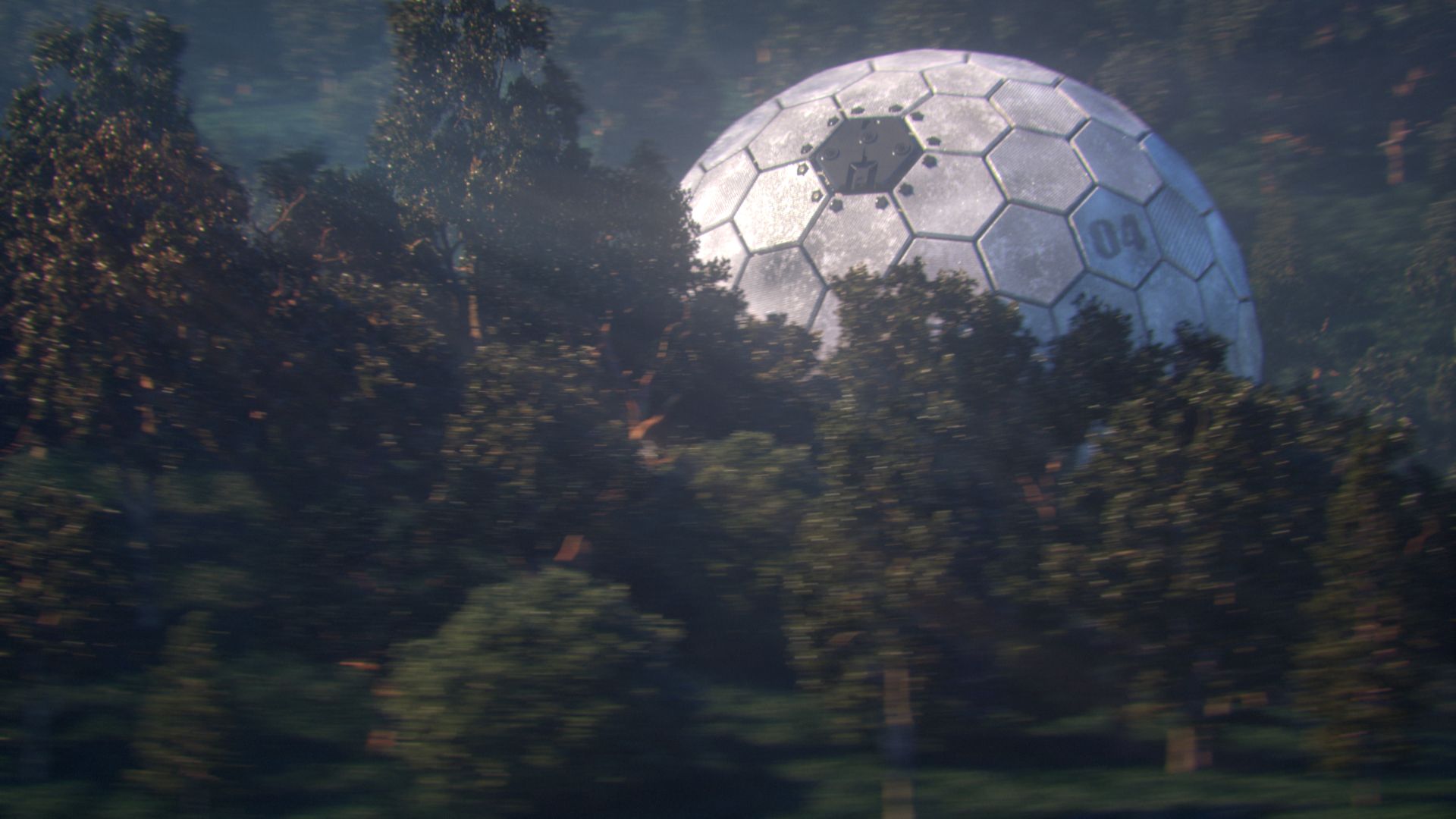 A super secret sci fi sphere. Experimenting with Arnold standins and MASH. | Scrolller