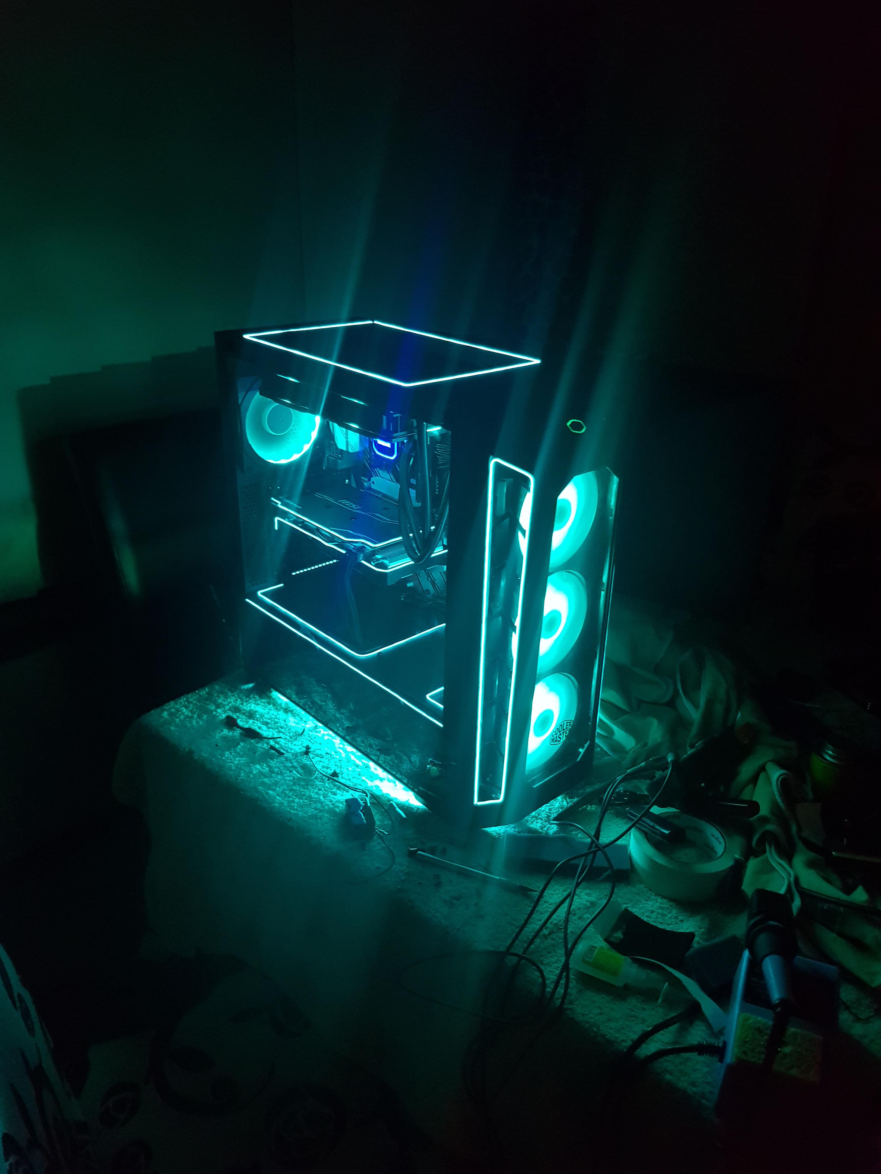 A Tron themed case for a client | Scrolller