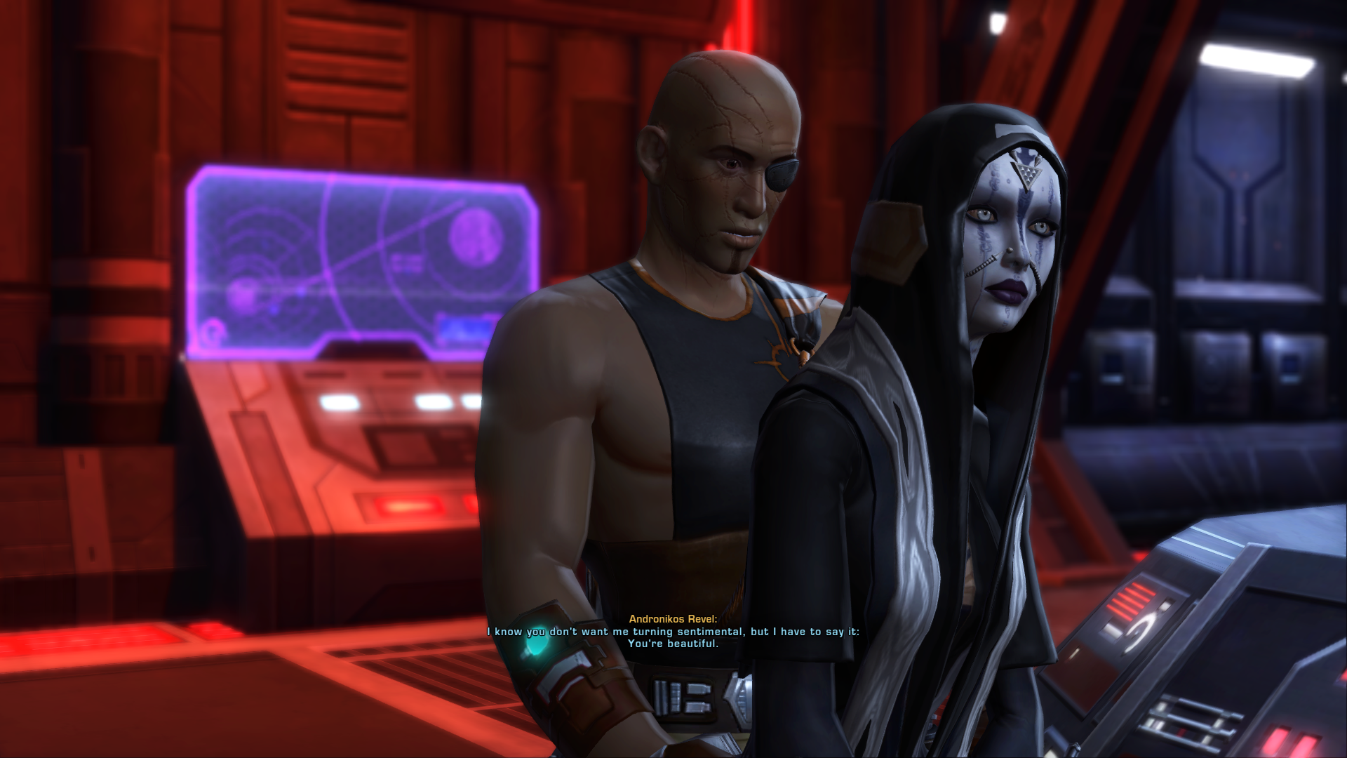 A very unfortunate lag in the cutscene... | Scrolller