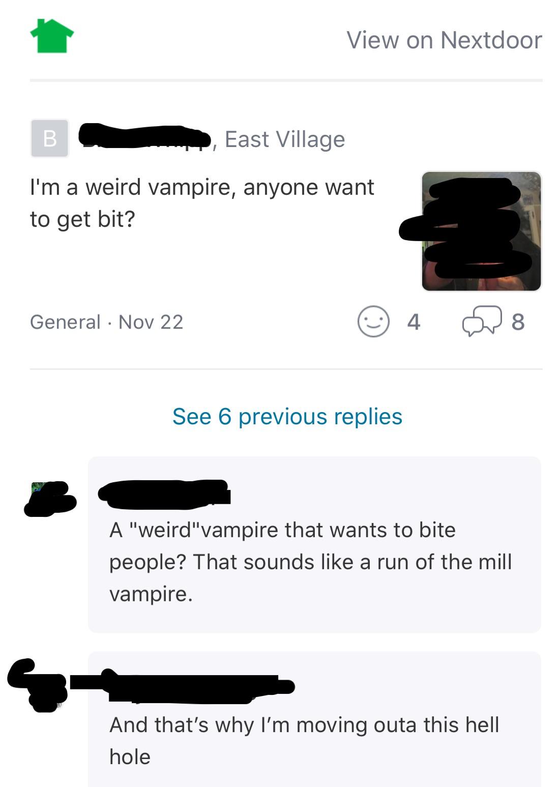 A weird vampire | Scrolller