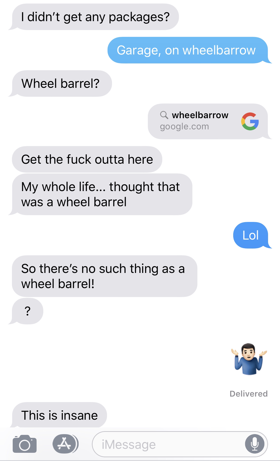 A wheel barrel | Scrolller