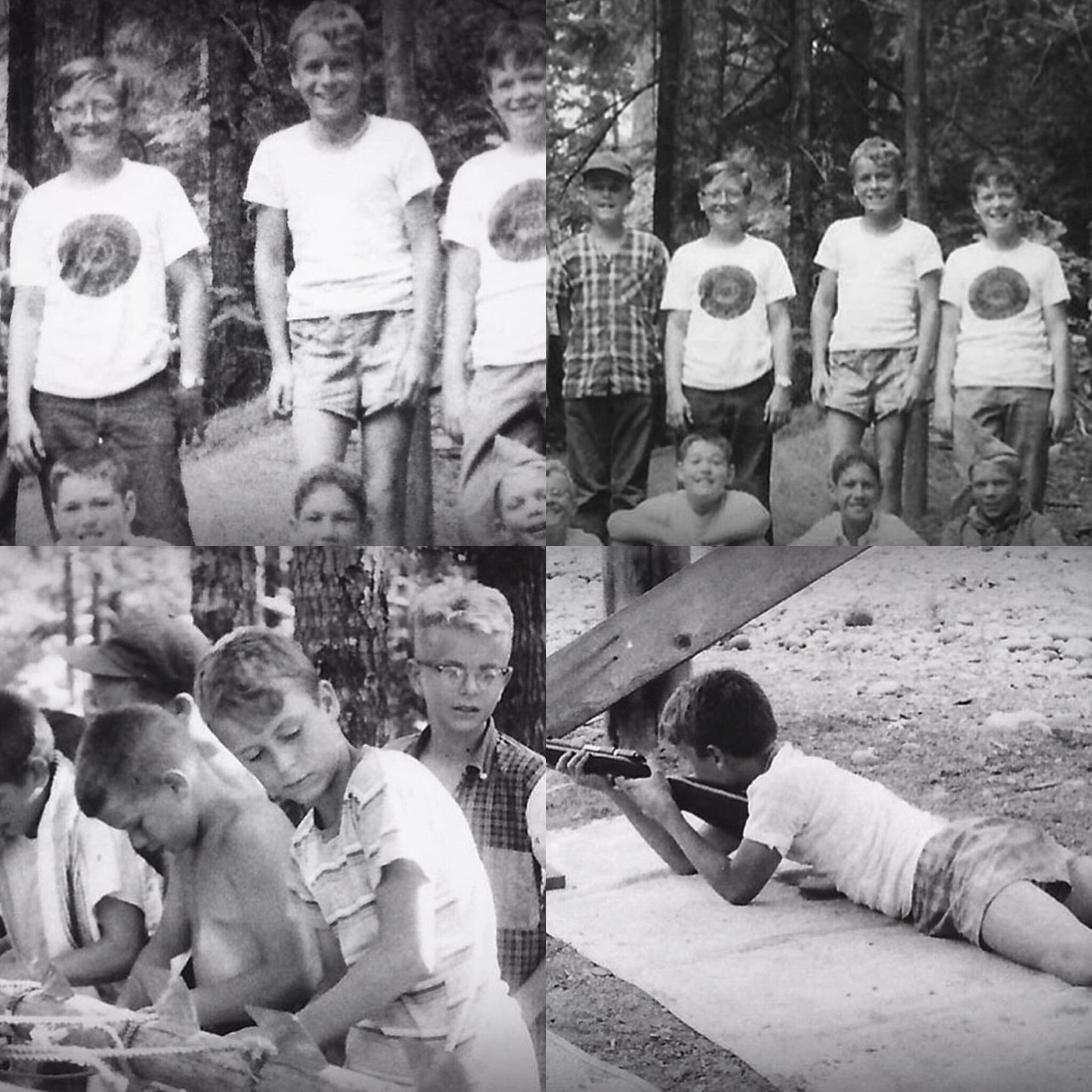 A young Ted Bundy with fellow Boy Scouts | Scrolller