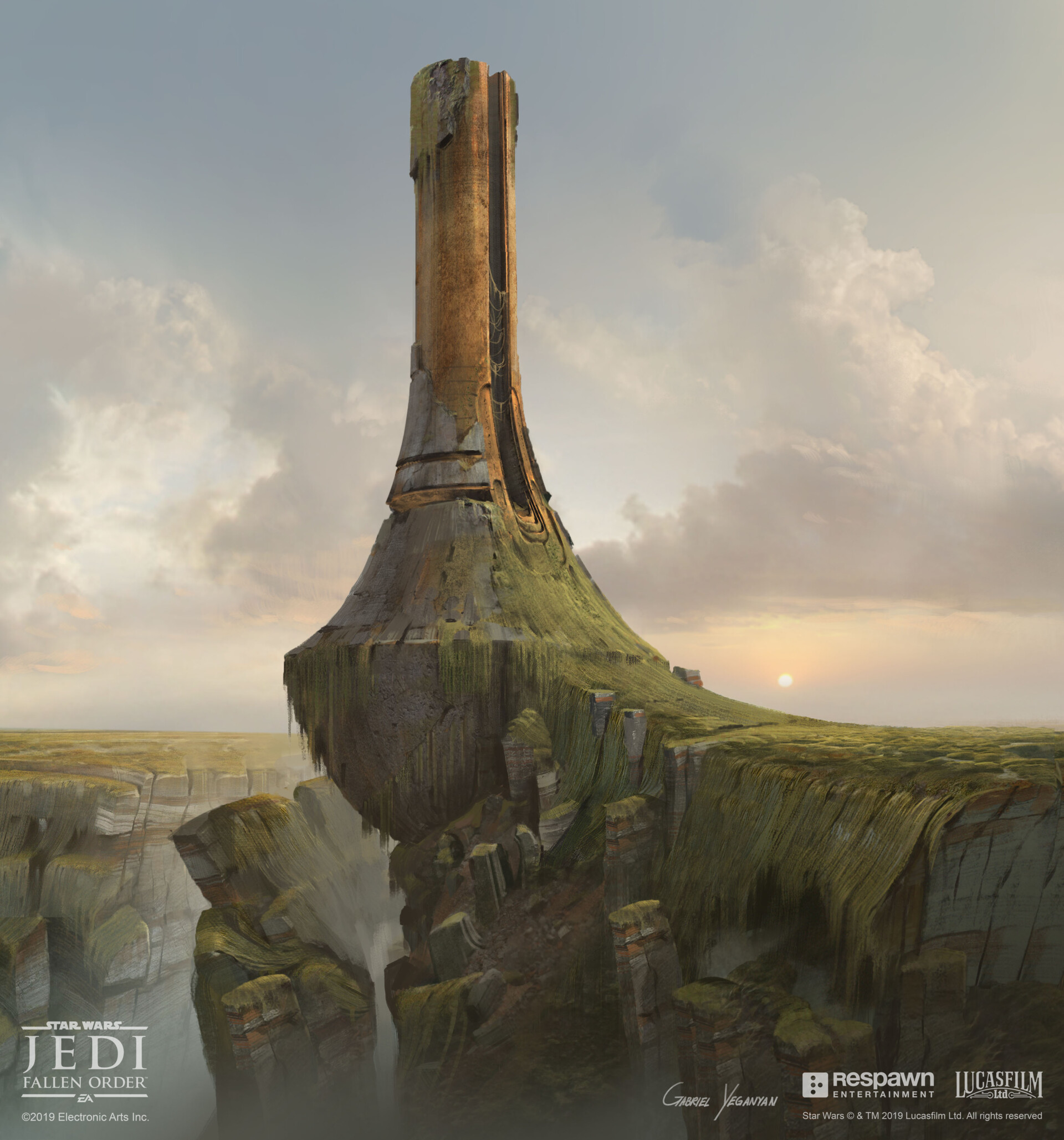 Abandoned Jedi Temple by Gabriel Yeganyan. | Scrolller