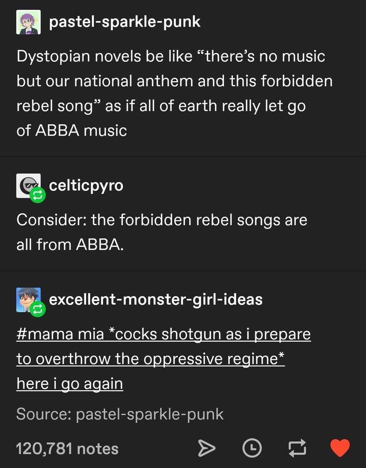 ABBA in the apocalypse | Scrolller