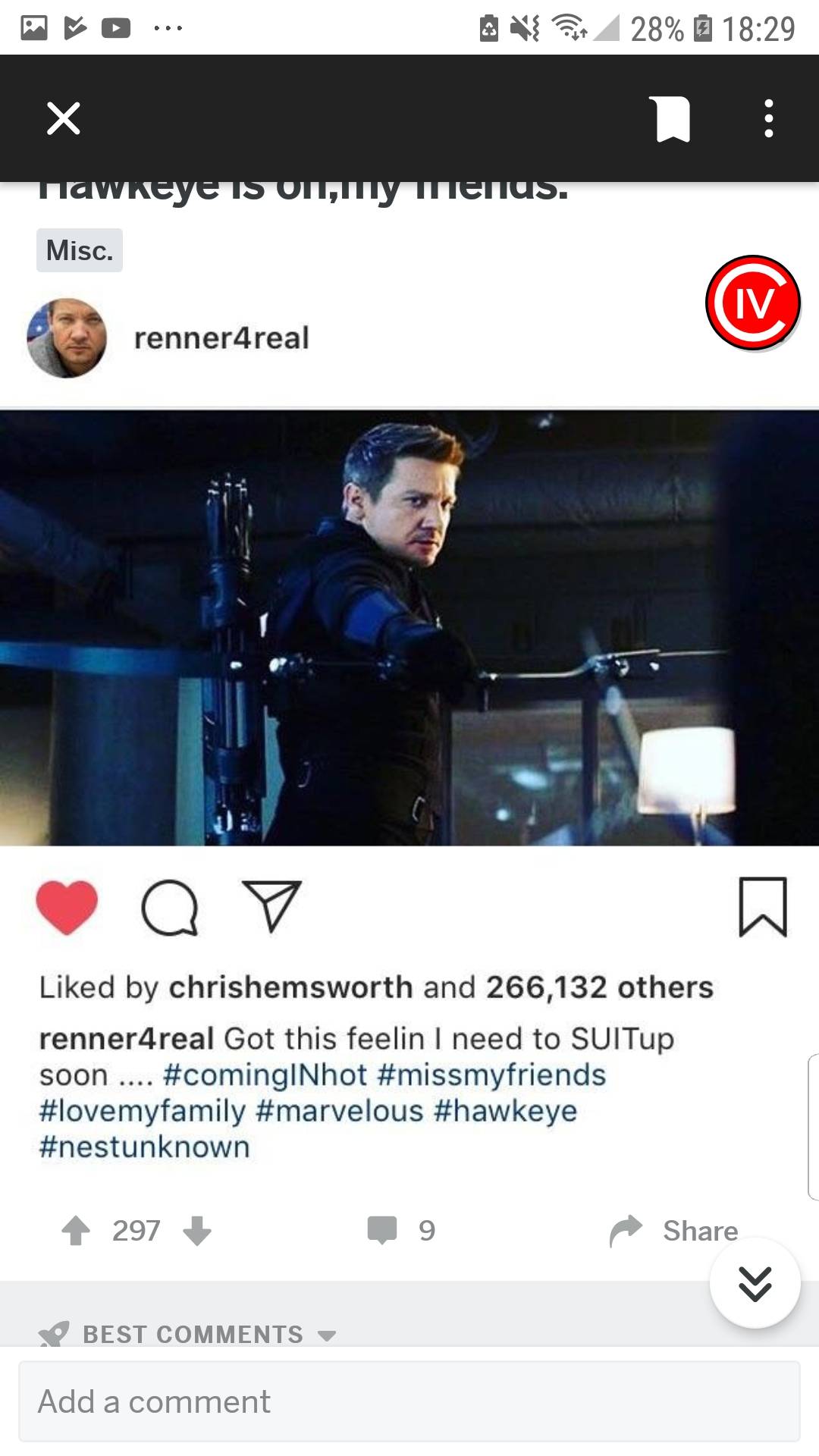 About time Hawk! | Scrolller