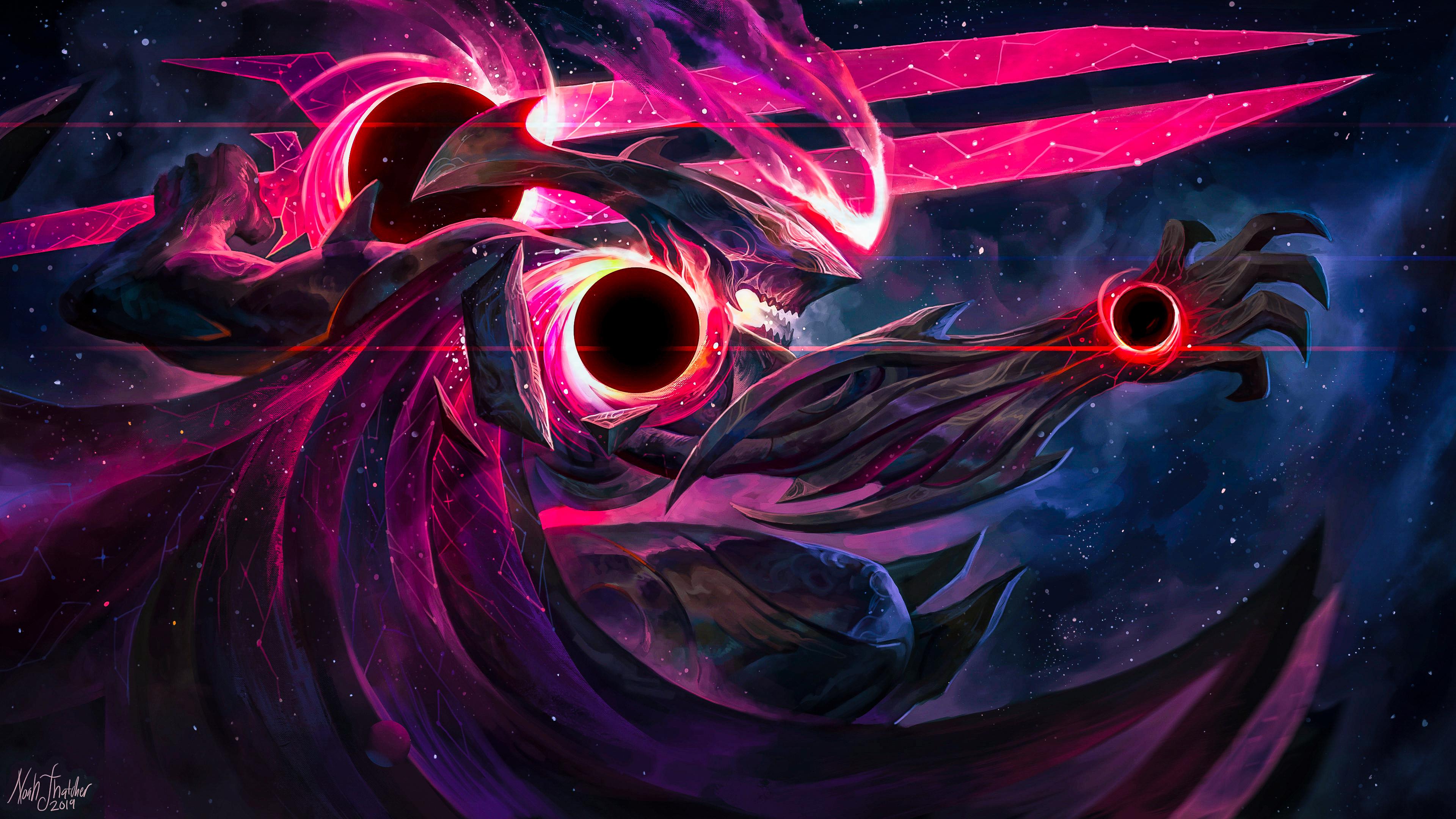 Abyssal Star Aatrox Fan art Edit | Scrolller