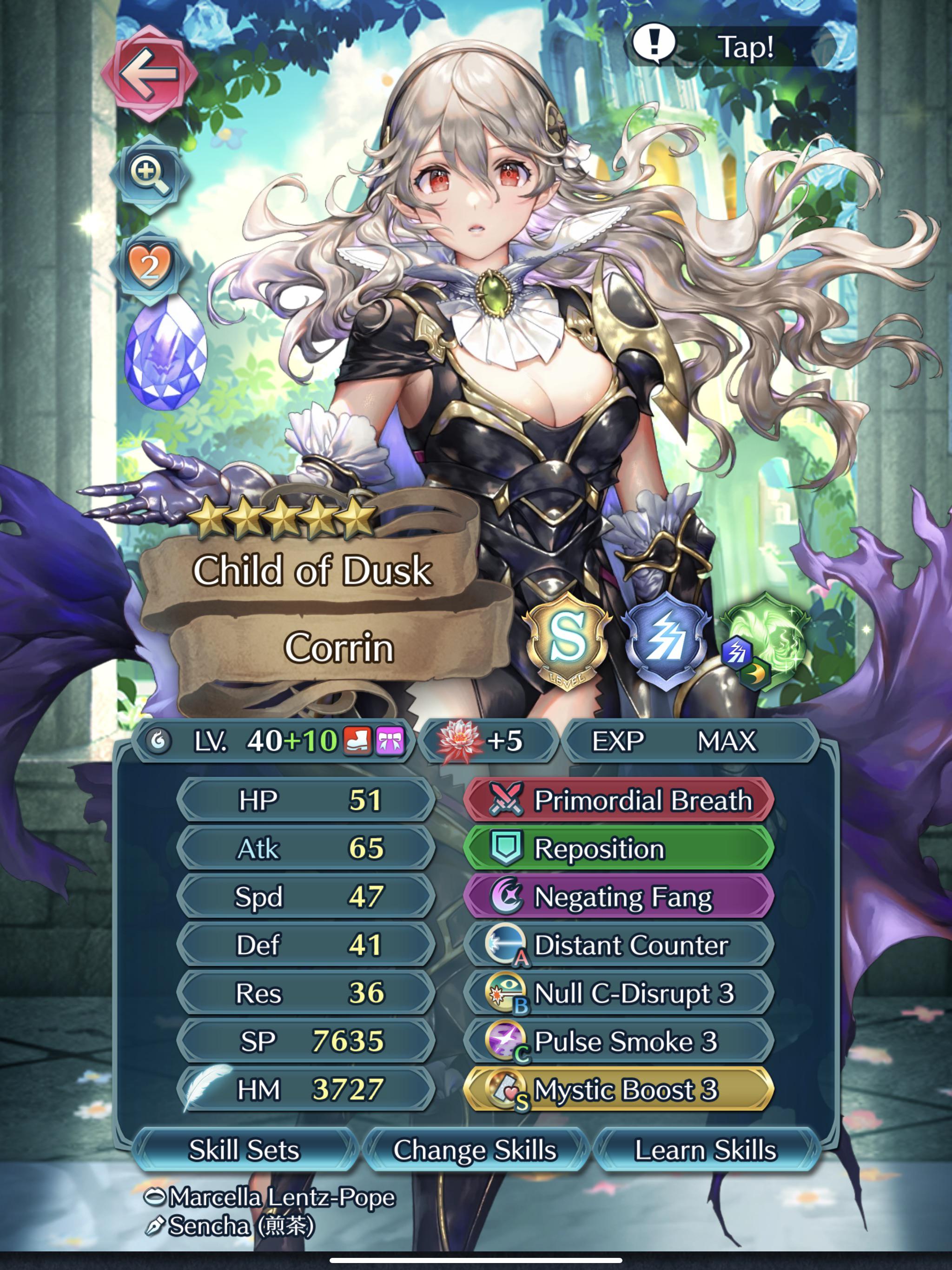 Acquired pulse smoke for my +10 L!Corrin, instant win button. Love her | Scrolller