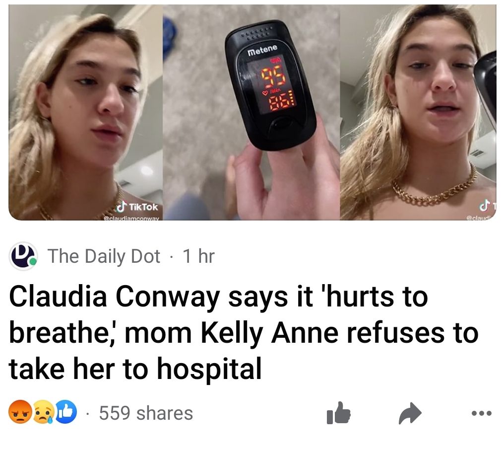 Actual disease denial or pettiness? | Scrolller