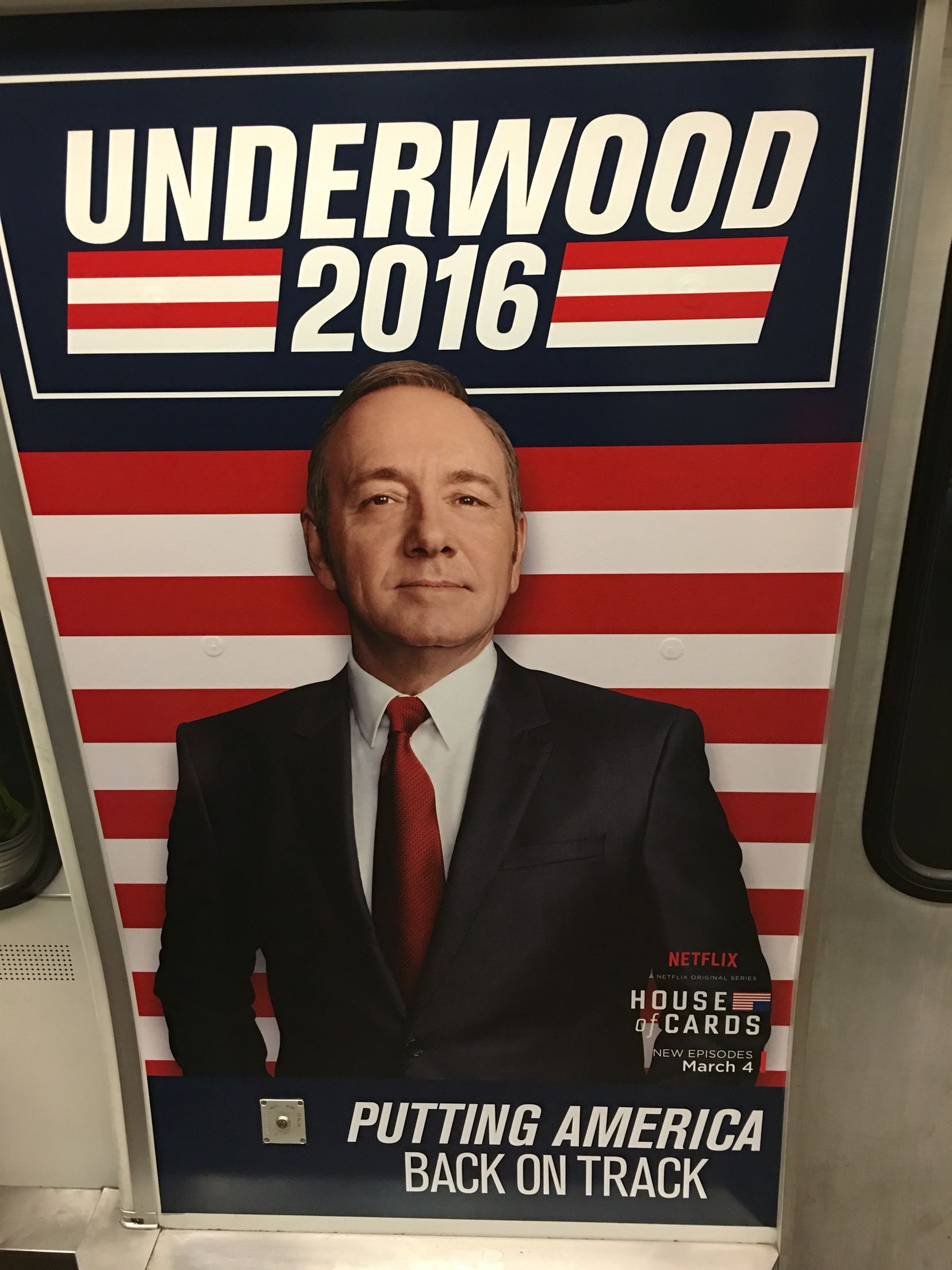 Ad in the DC metro | Scrolller