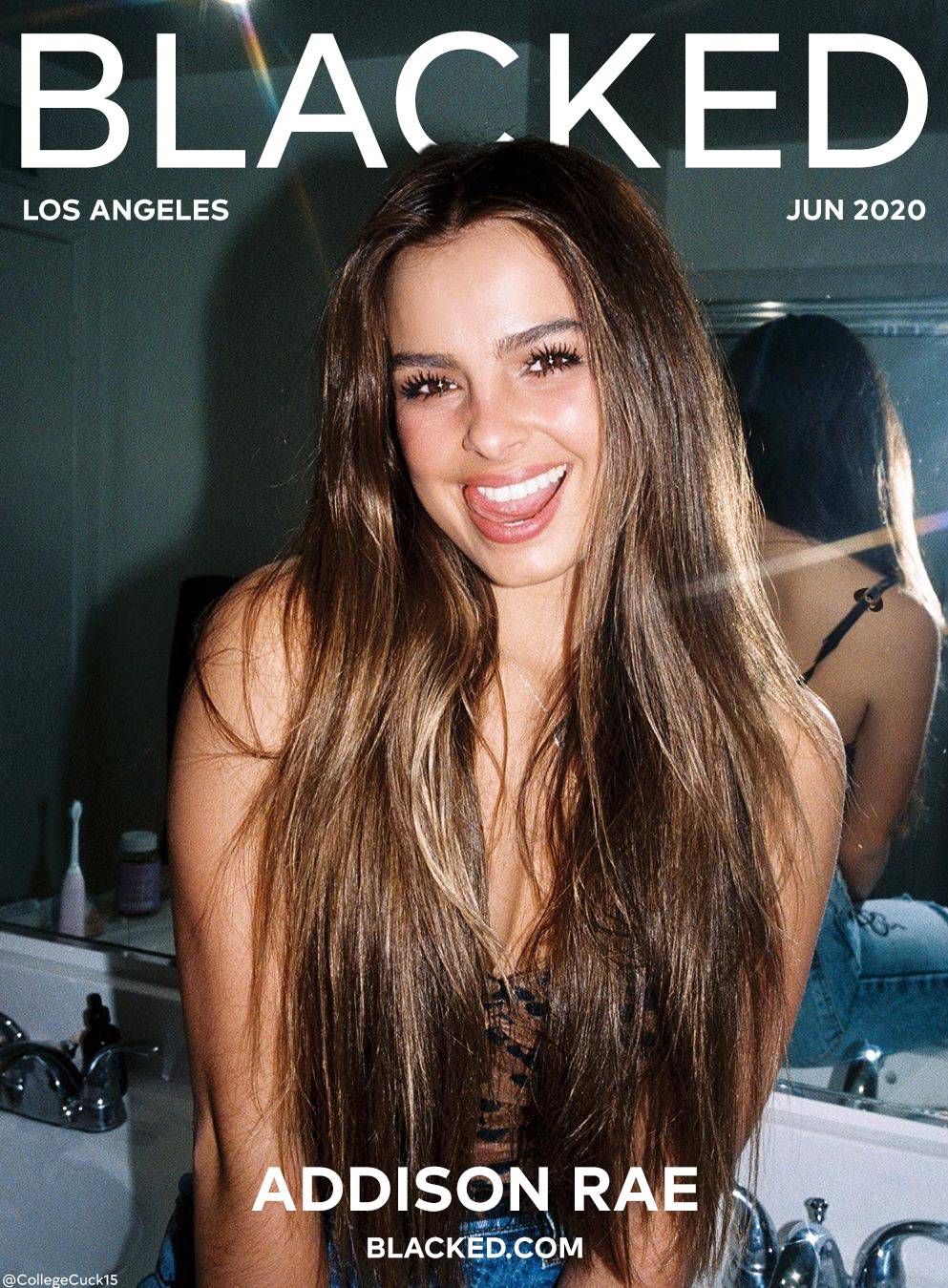 Addison Rae for BLACKED.COM | Scrolller