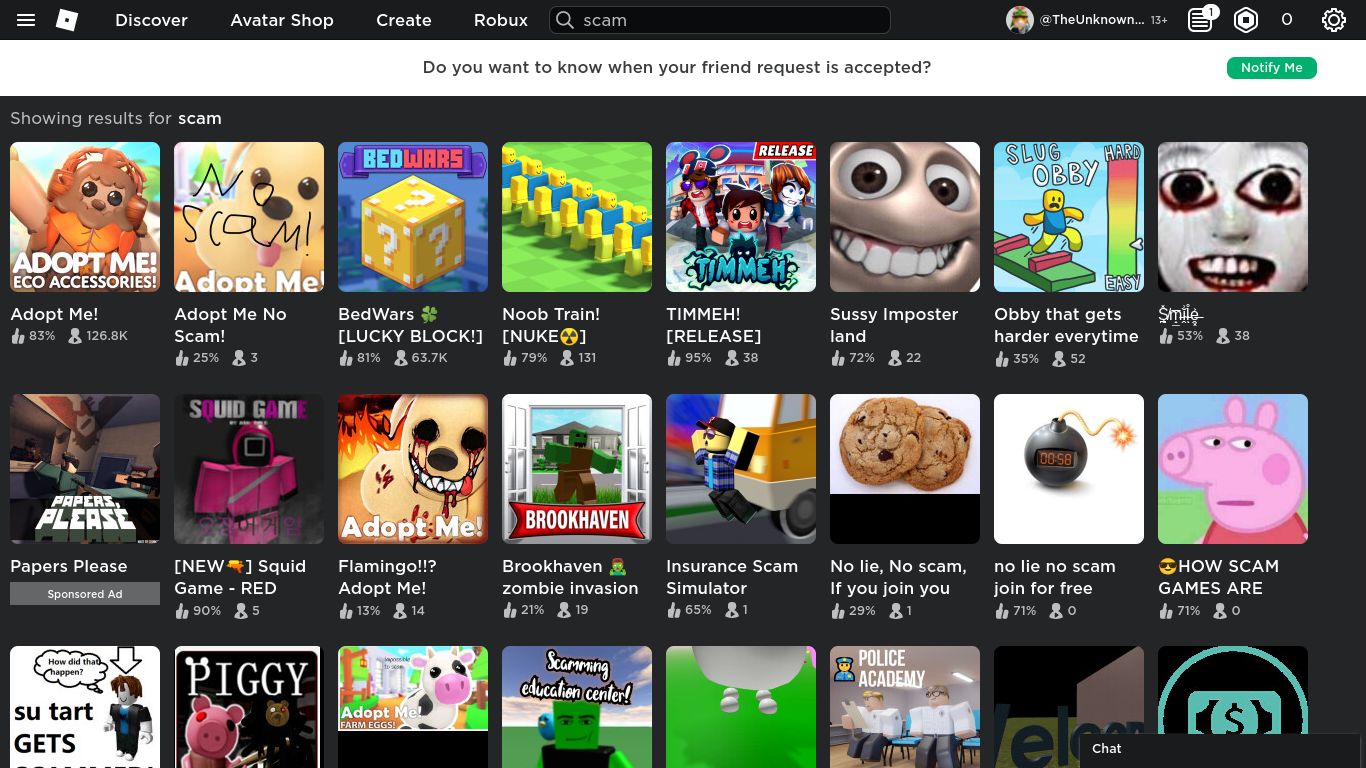 Adopt Me da kommit scam robœxs | Scrolller