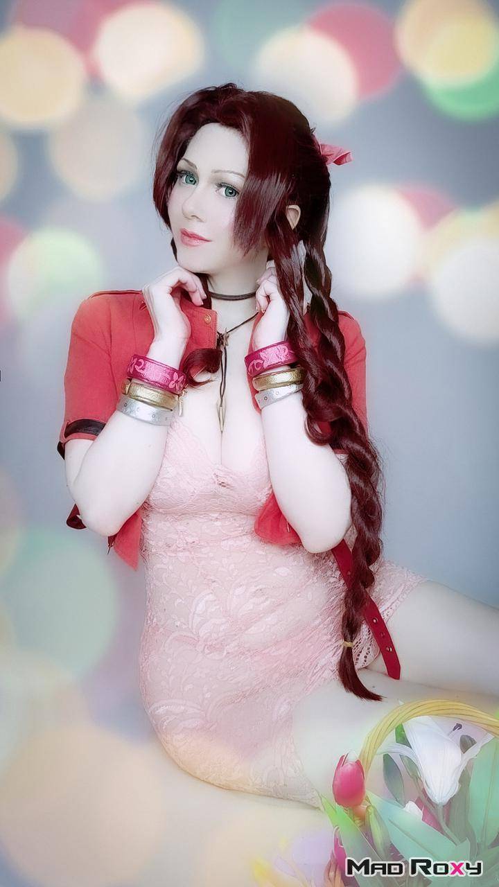 Aerith cosplay by Mad Roxy | Scrolller