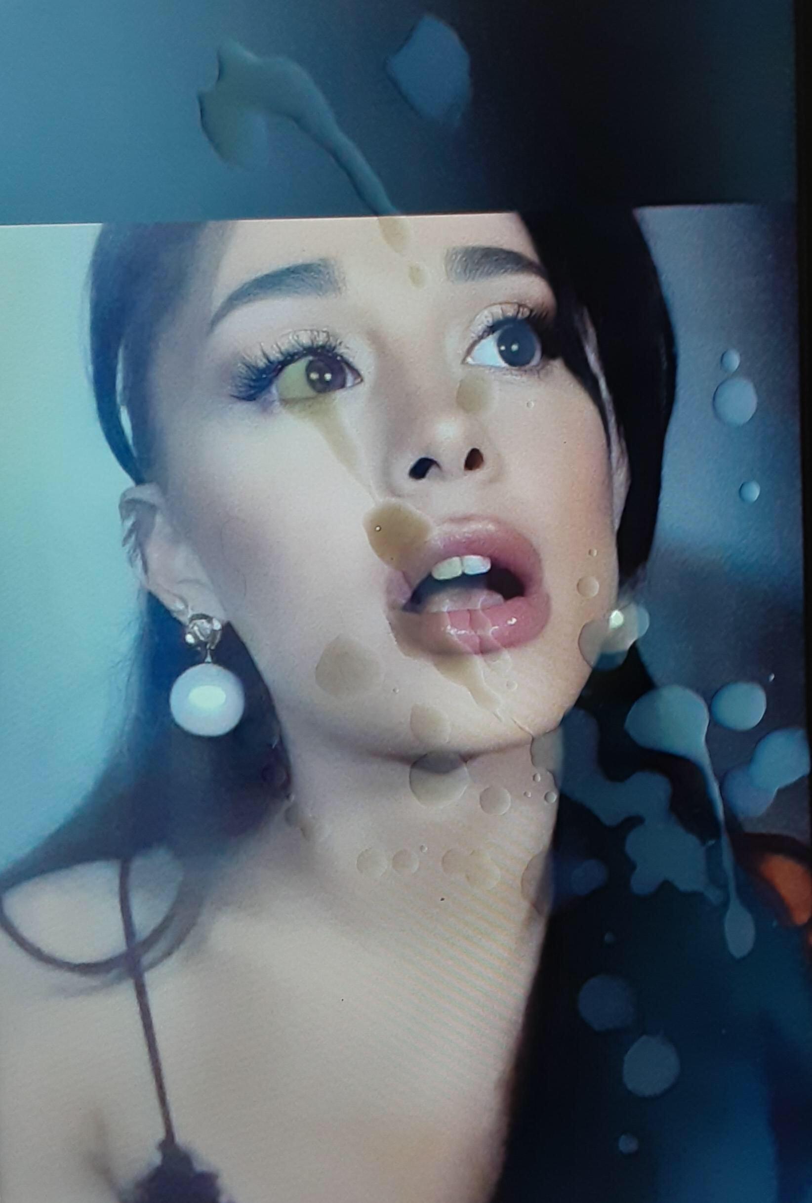 After a month of edging I was finally aloud to cum over Ariana | Scrolller