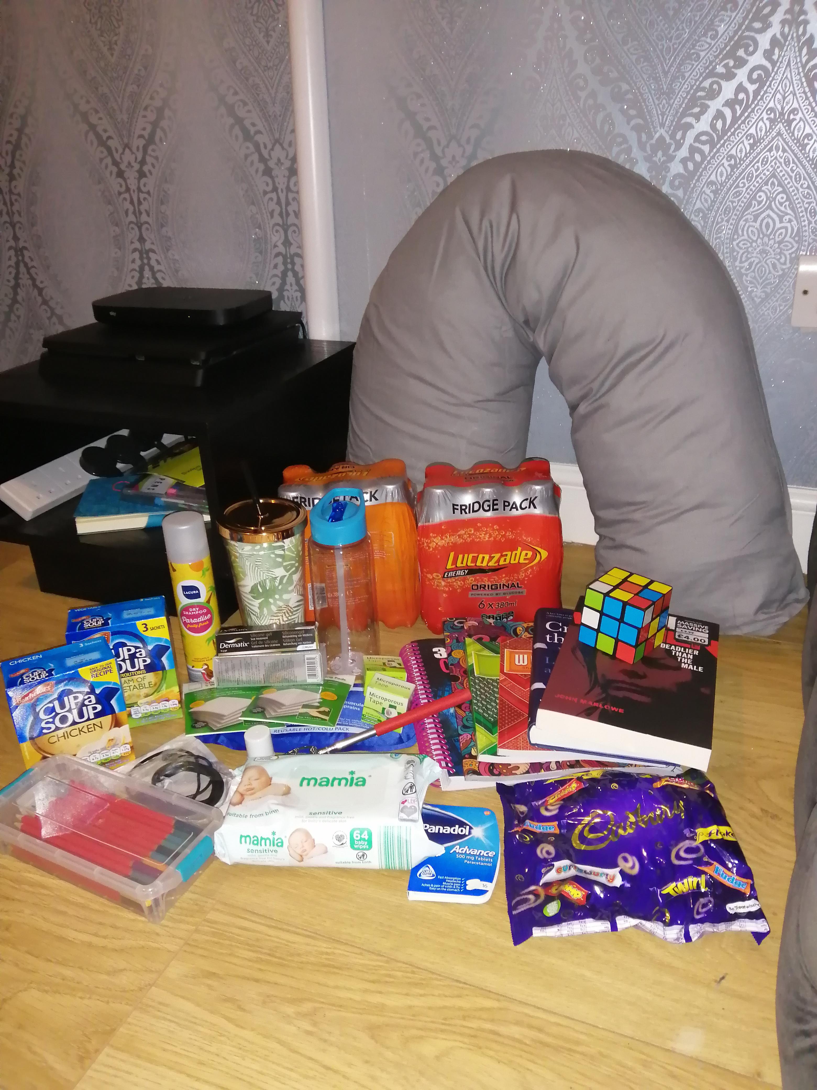 After Care Package complete! Anyone got any ideas for anything else I might need? | Scrolller