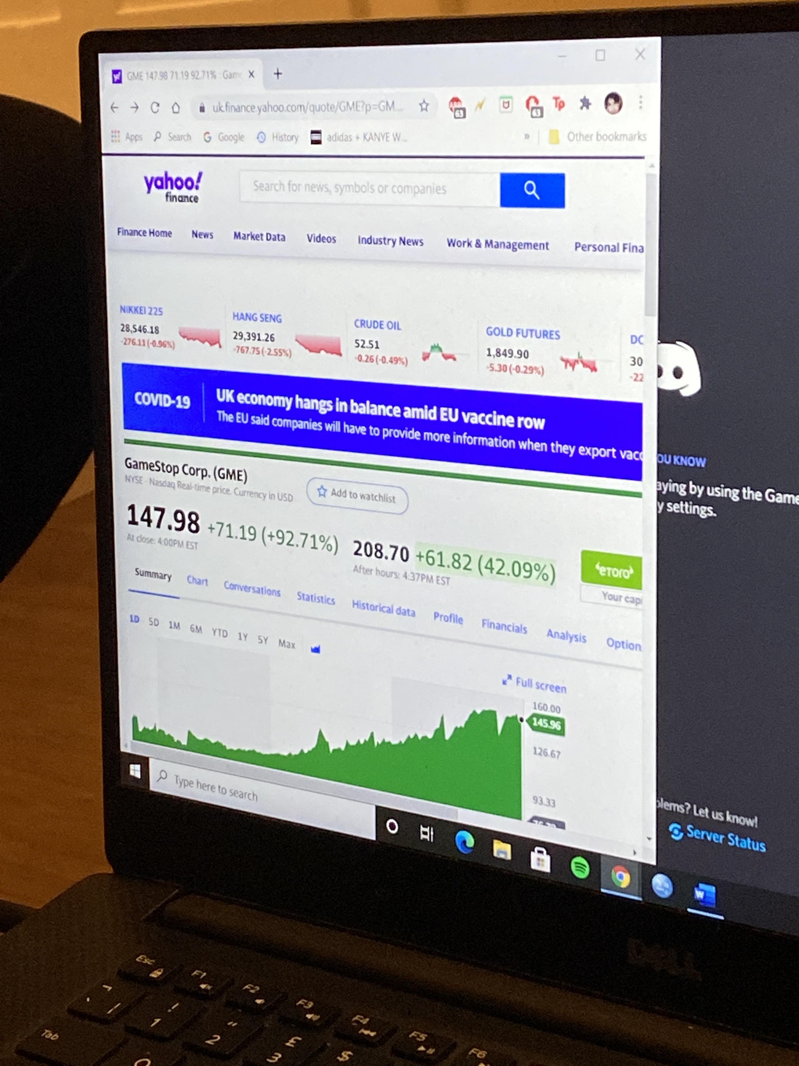 After hours right now thanks elon!🚀🚀🚀🚀🚀 | Scrolller
