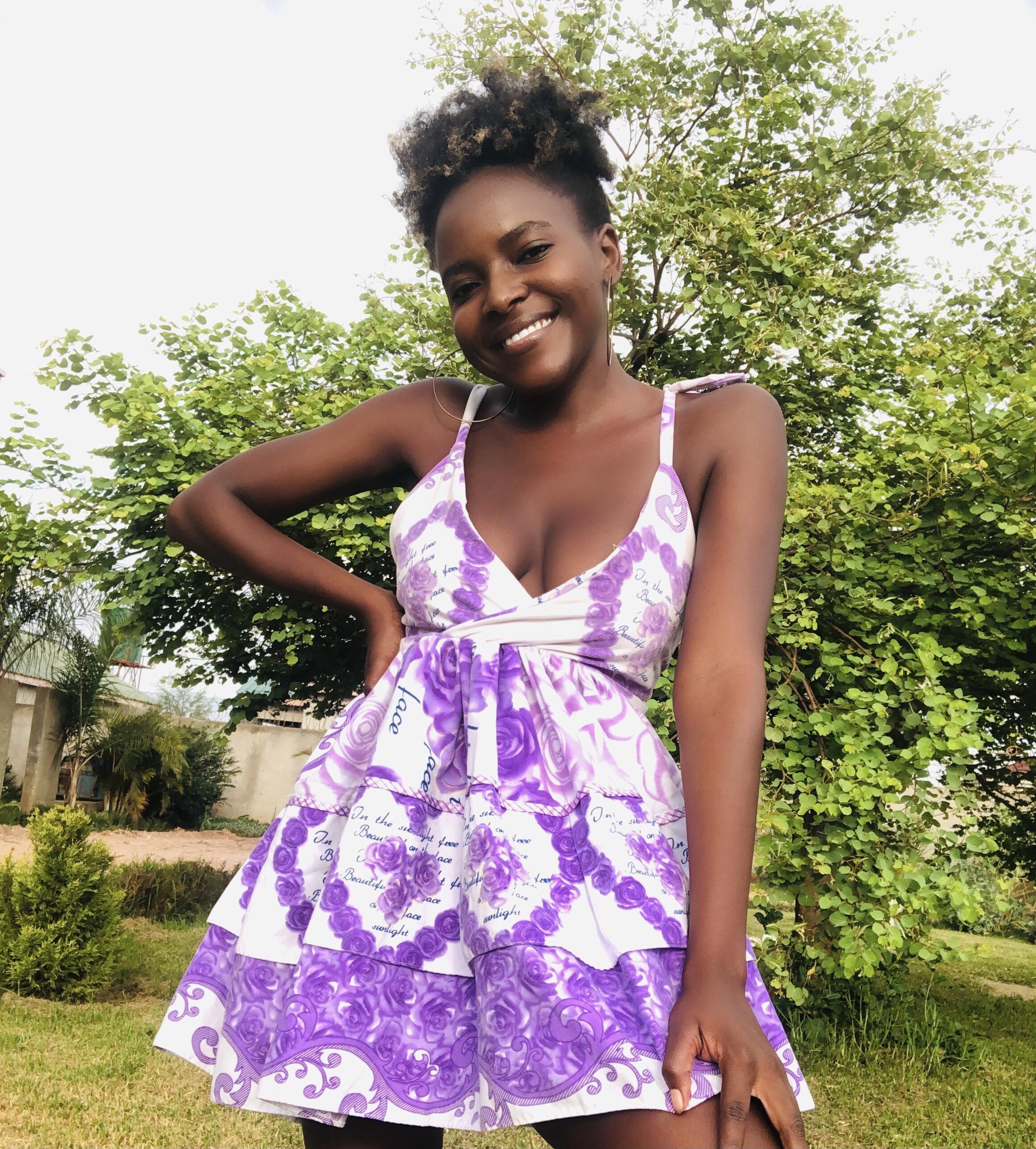 After months of neglecting my machine finally made a dress out of an old bedsheet [SELF DRAFTED ...