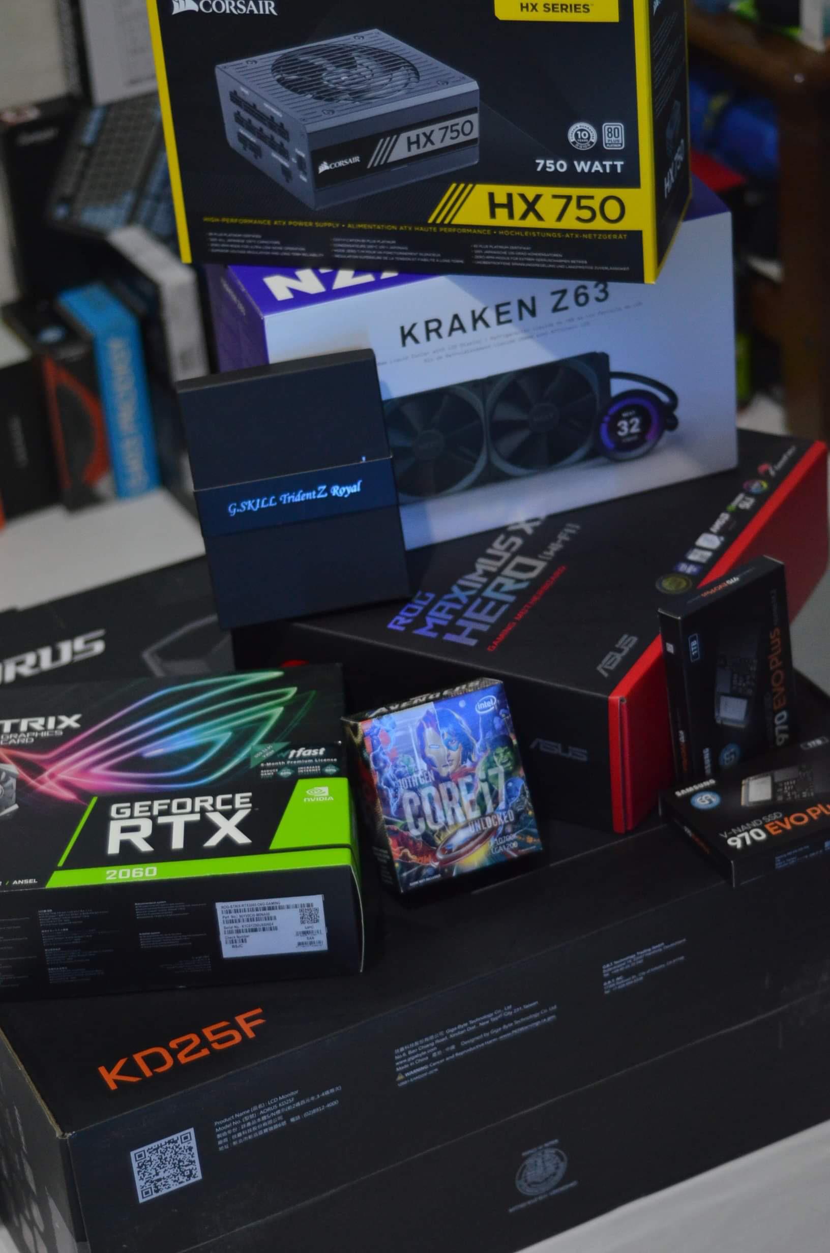 After running an i7-3770k for 7 years, it felt amazing finally getting an upgrade! Now running ...