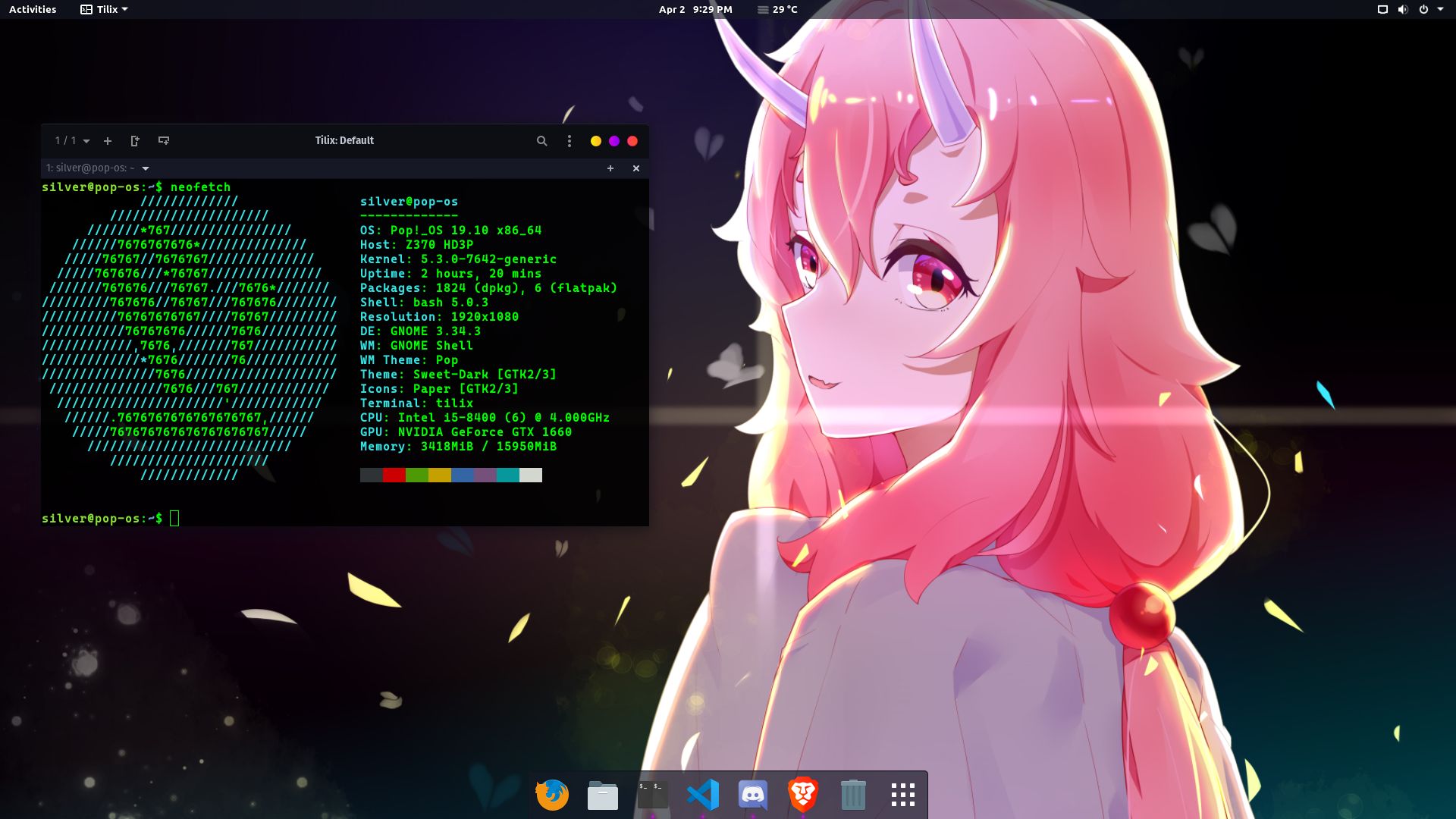 after using windows 3 years, finally move to Linux. I choose popos, hope my experience will be ...