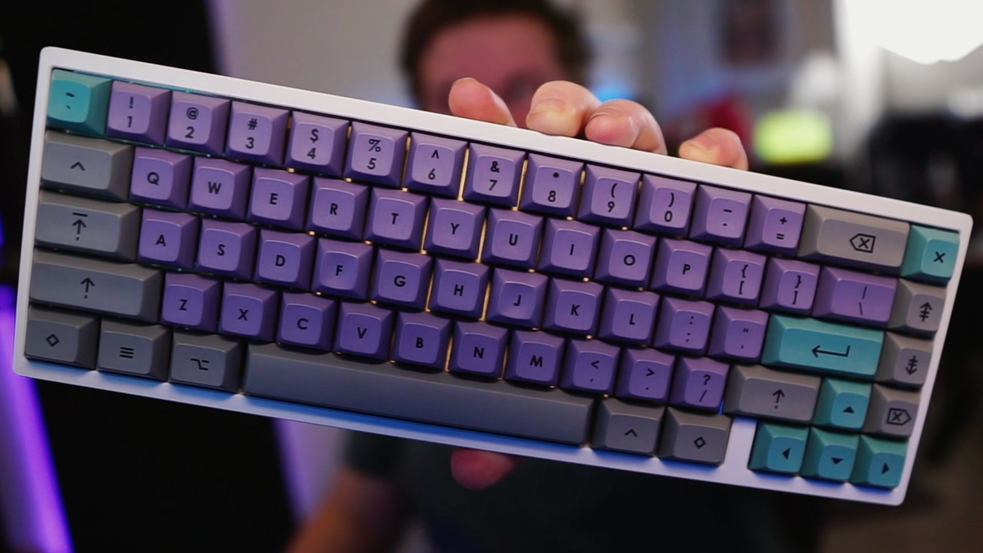 After years of lurking, I built my first keyboard! KBD67v2 MKII, Zealios V2 (Tactile) 65g ...