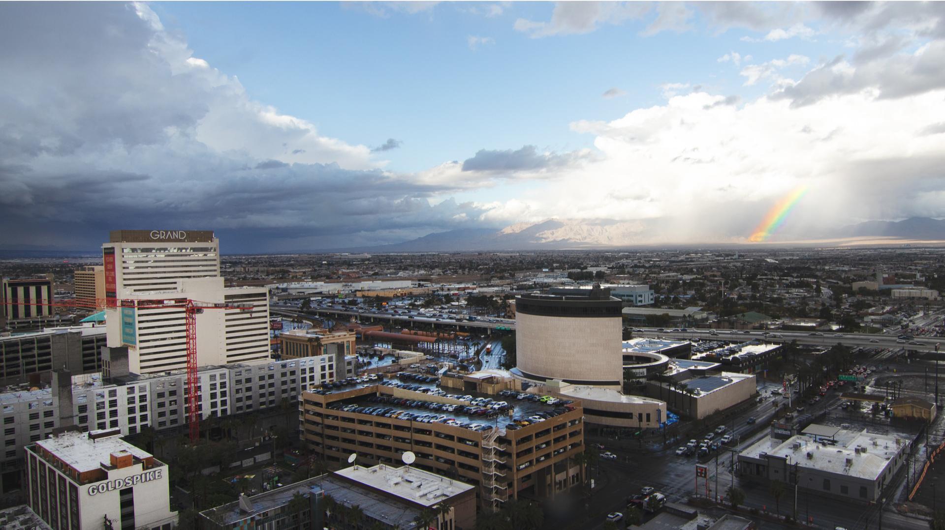 After yesterday's storms. View from downtown. | Scrolller