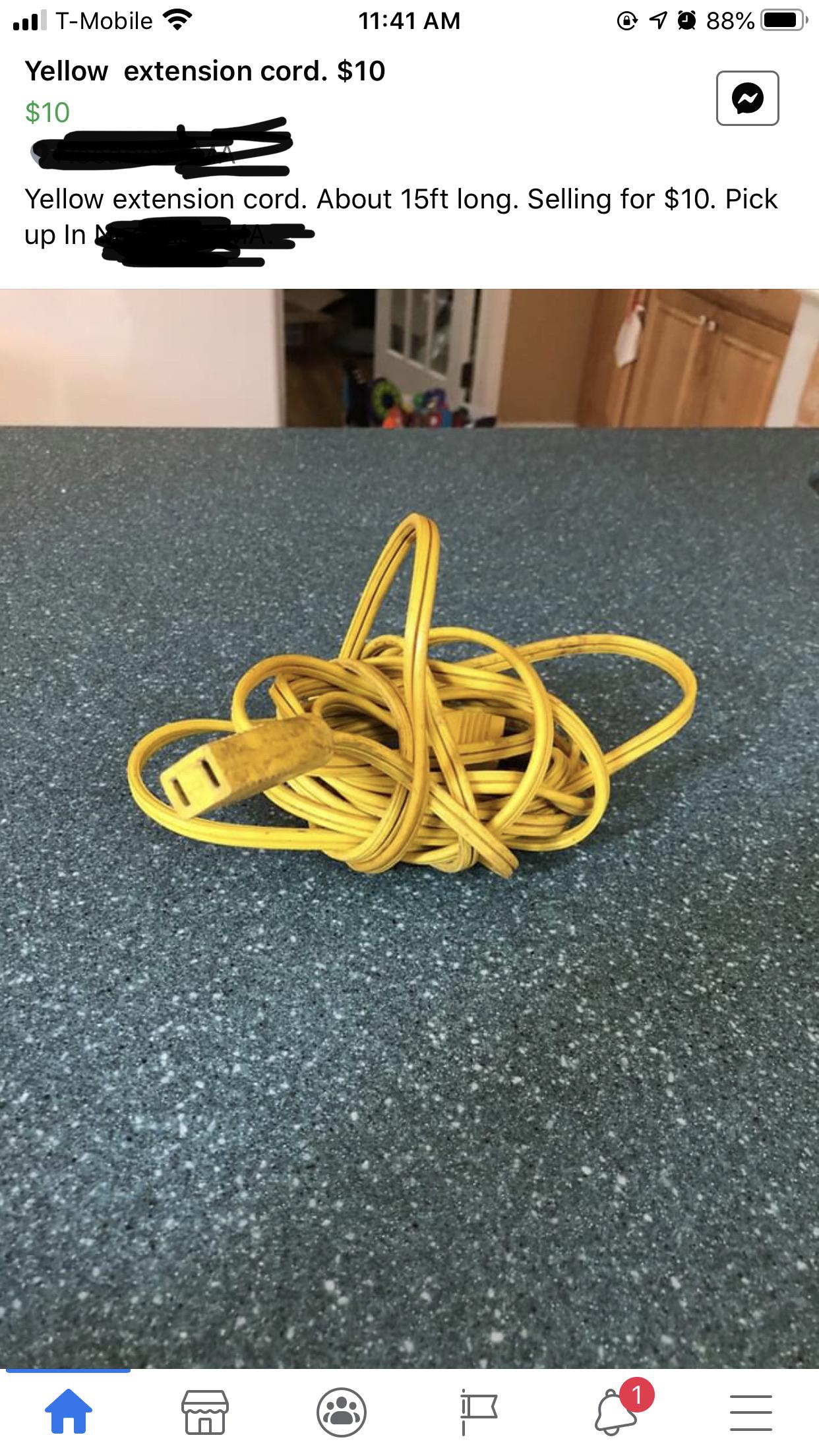 Ah yes, always wanted an ungrounded extension cord for $10 | Scrolller