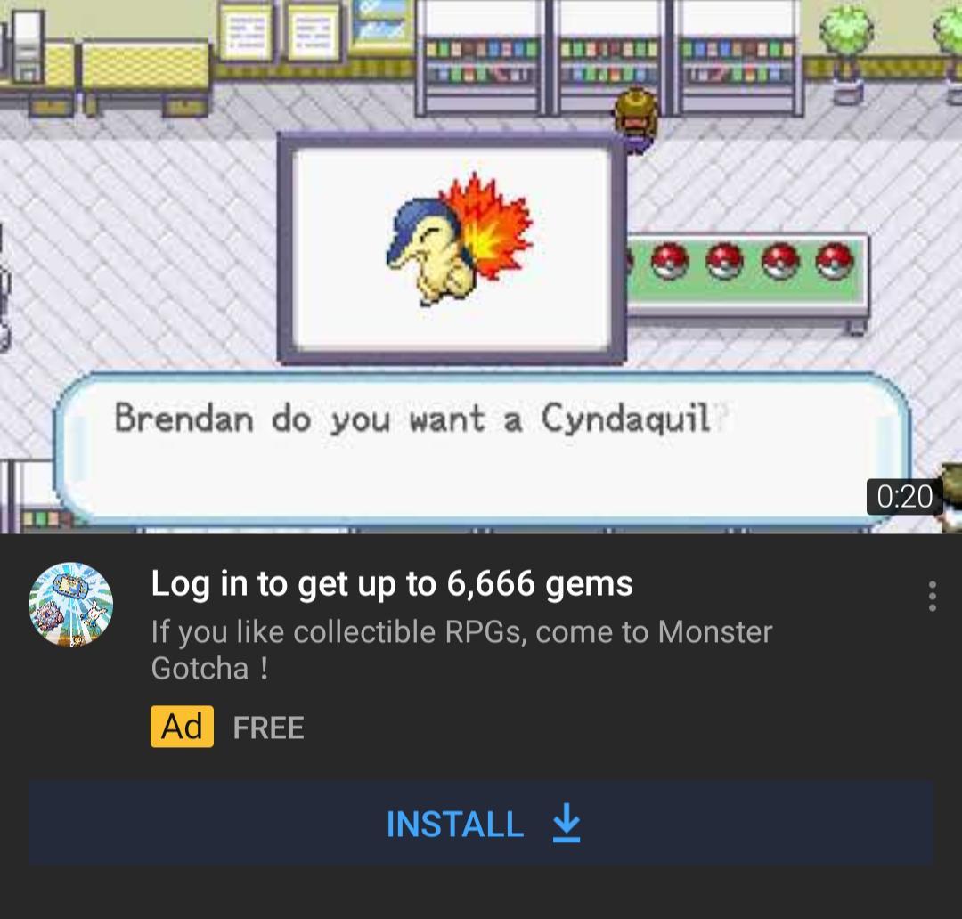 Ah yes my favourite game poke- I mean Monster Gotcha | Scrolller