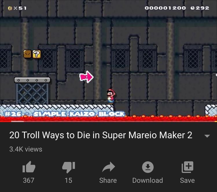 Ah yes, my favourite plumber, Mareio | Scrolller