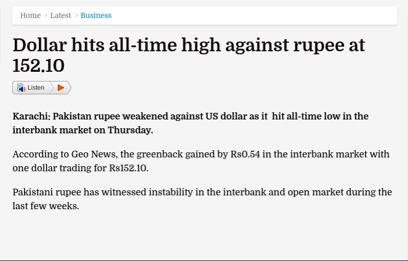 Ahahaahaa, dekha endia, hamara Rupee ab all time high pe hai, aur tumhara 70 bi cross nahi kara ...