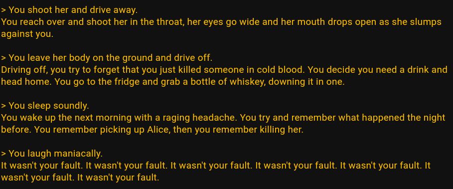 AI actually made my character feel guilty for murder | Scrolller