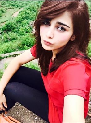 Aima Baig in Red and Black | Scrolller