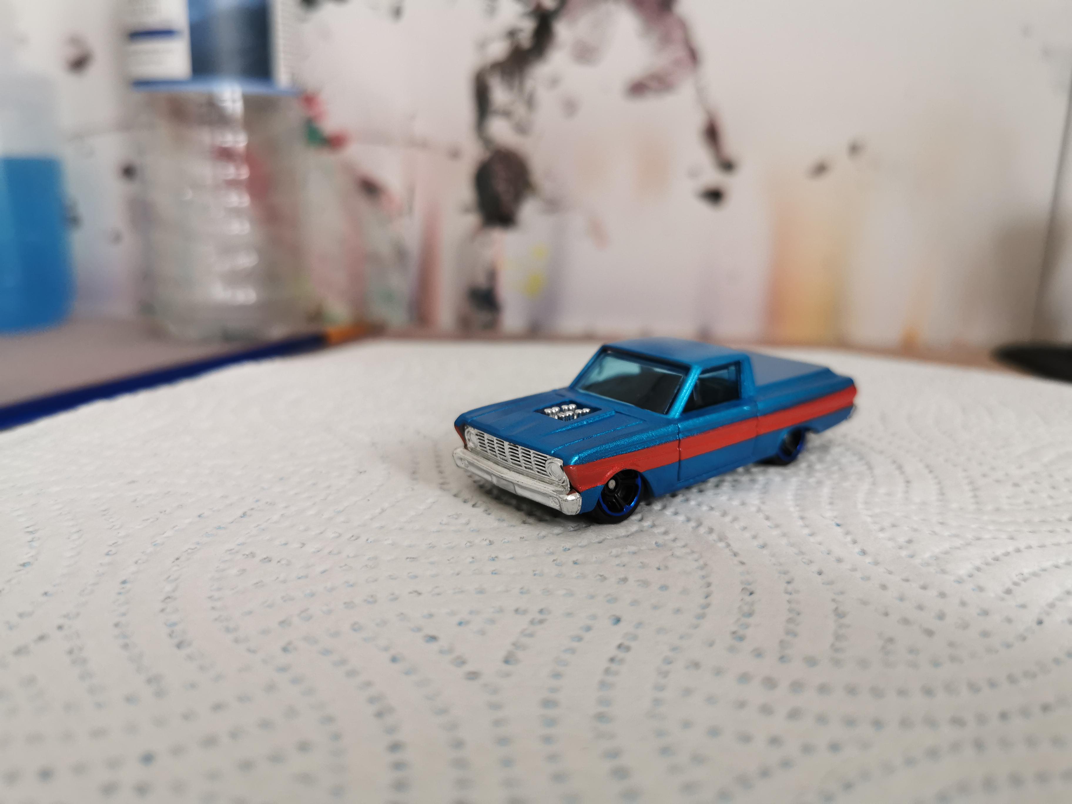 Airbrushed my sons hotwheels car using mig ammo metallics | Scrolller