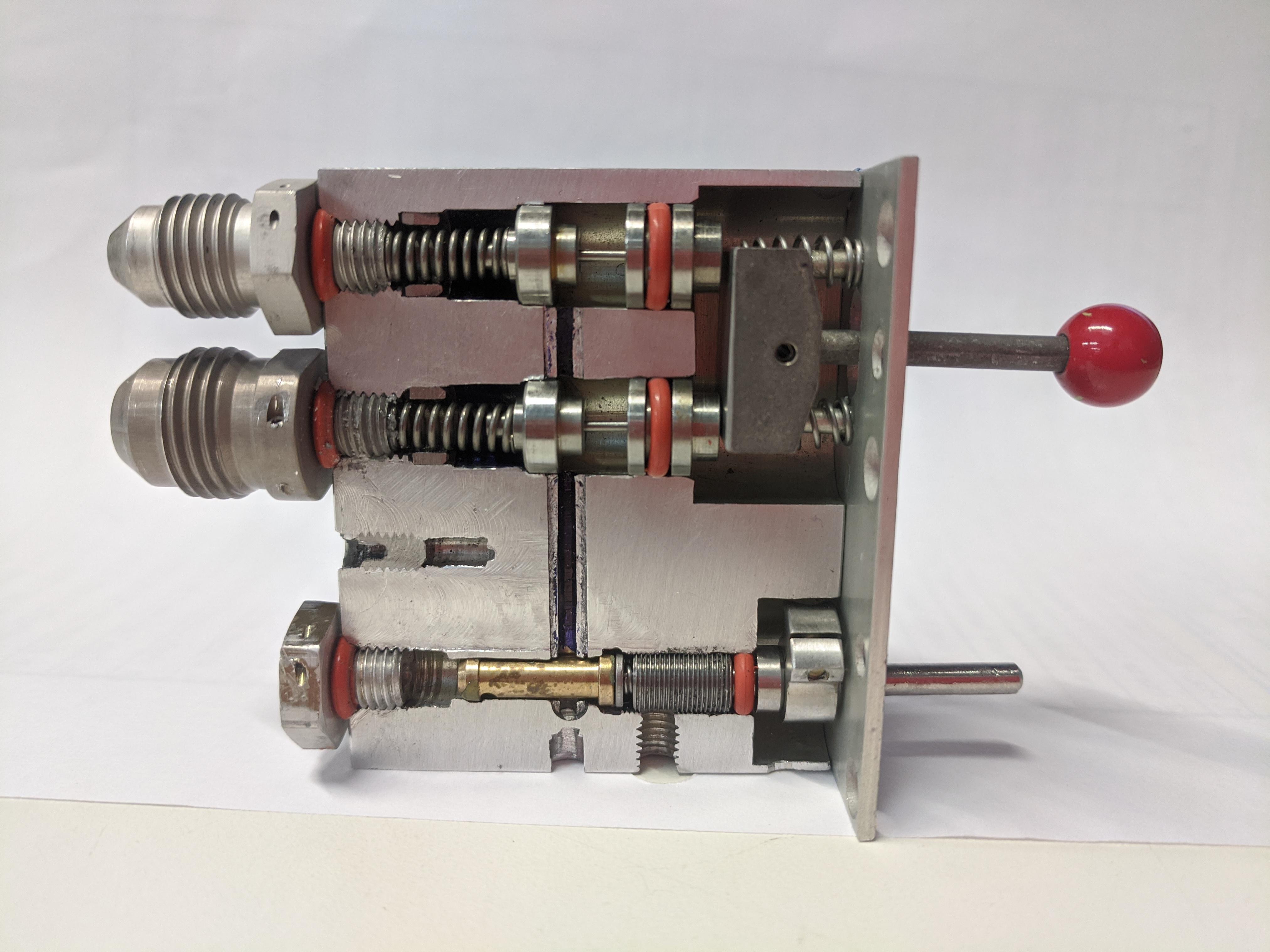 Aircraft Manual Pressure Control Valve | Scrolller