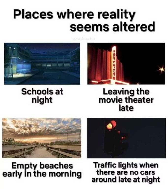 Aka Liminal Spaces | Scrolller